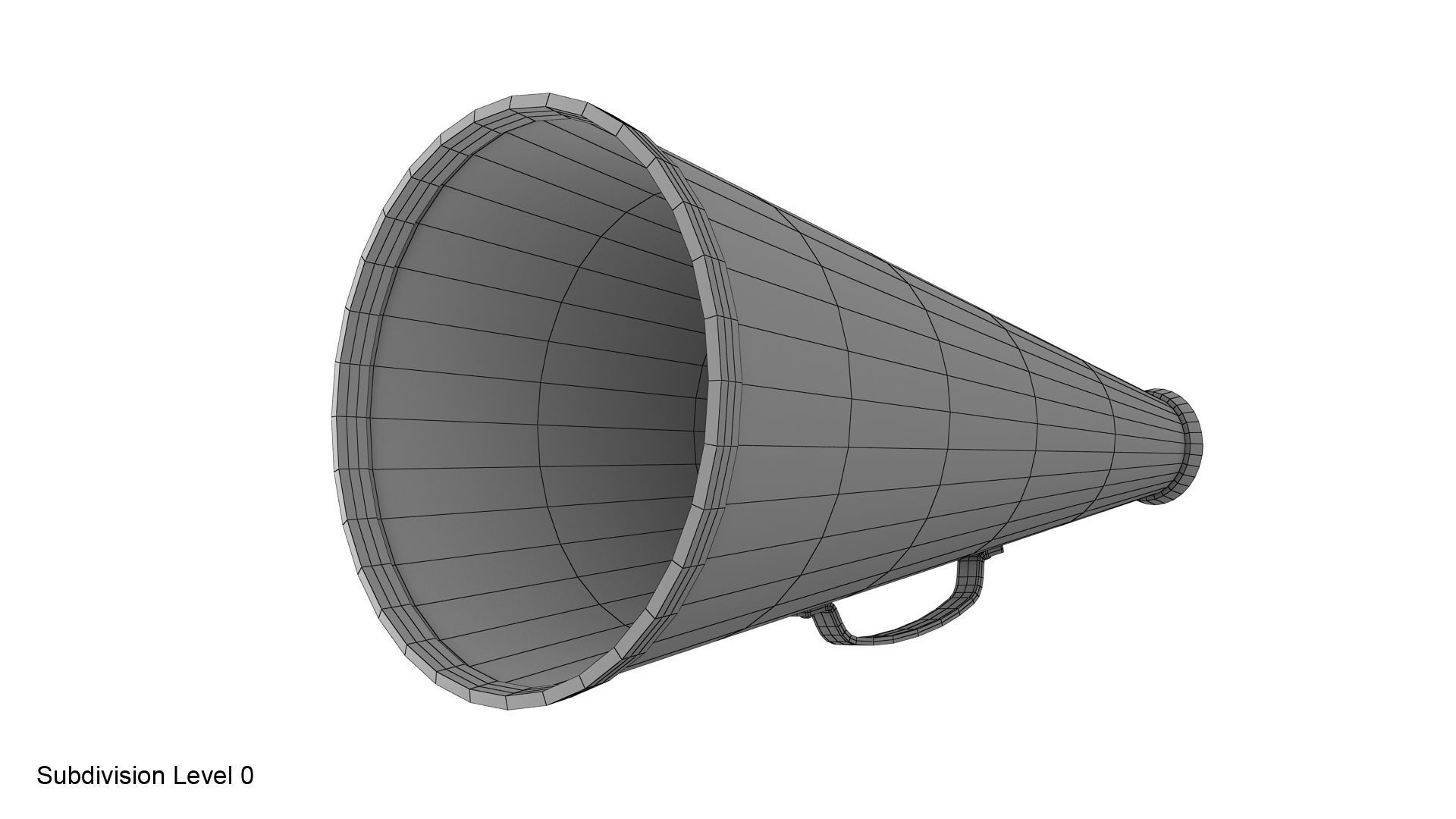 Megaphone 3D model | CGTrader