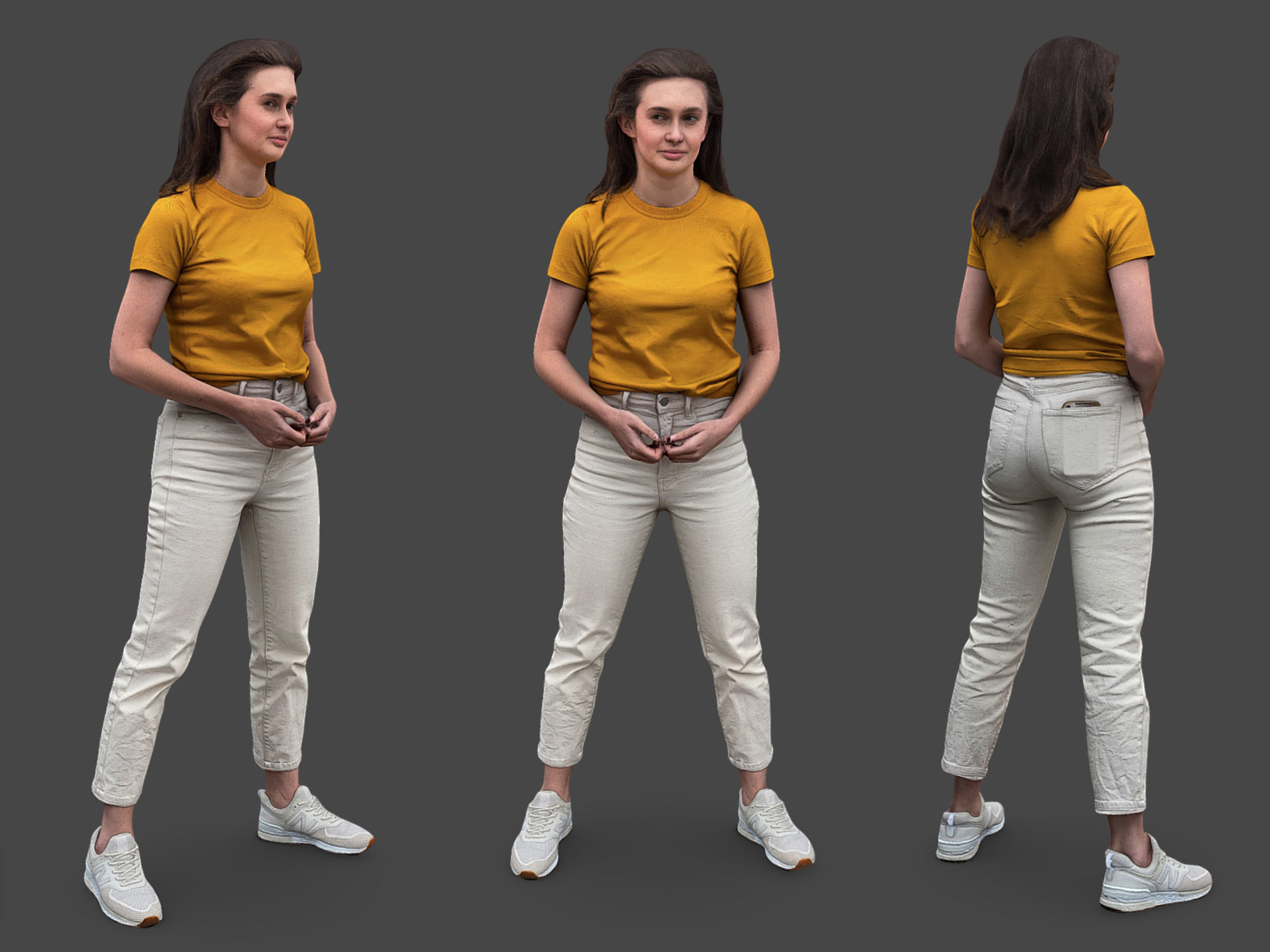 Stylized Woman Character 3D model | CGTrader