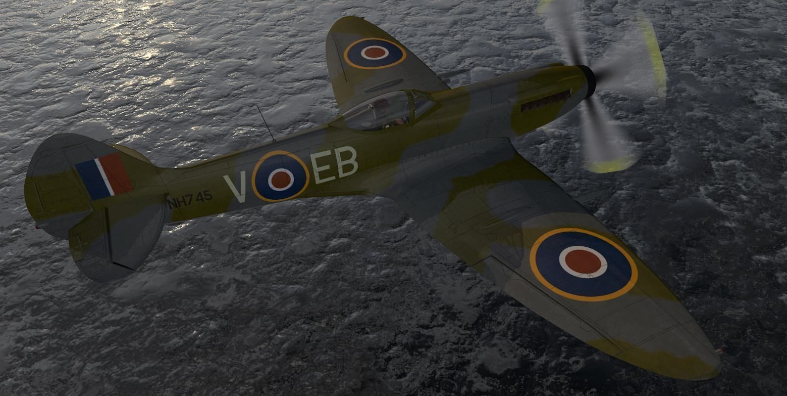 Supermarine Spitfire F Mk-14 - Mk-XIV 3D model | CGTrader