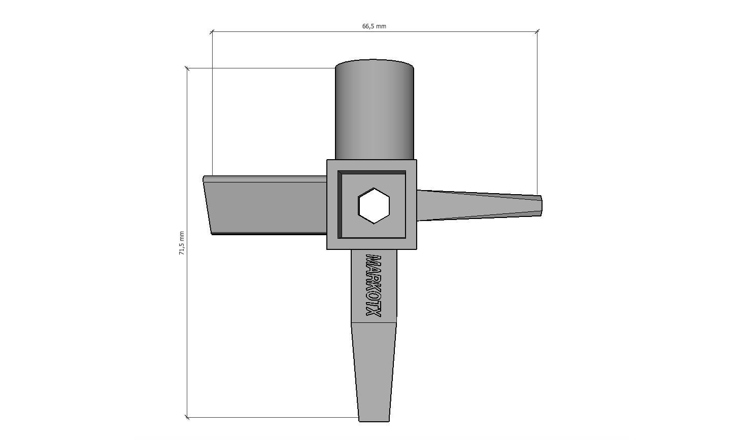 firefighter key cle multifonction pompier 3D model 3D printable | CGTrader