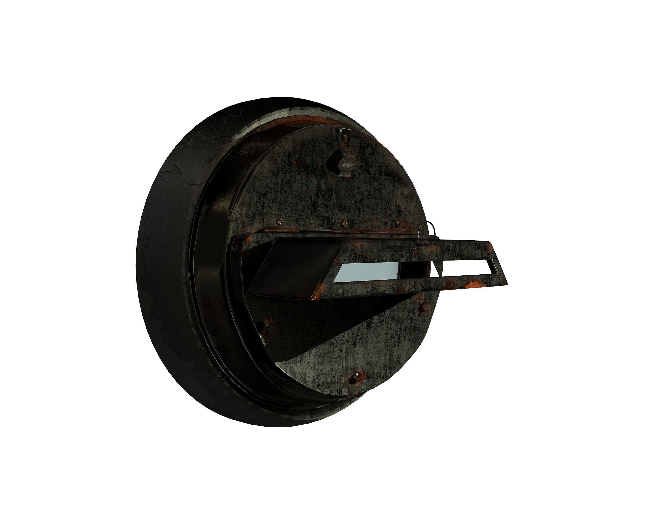 Tank headlight 3D model | CGTrader