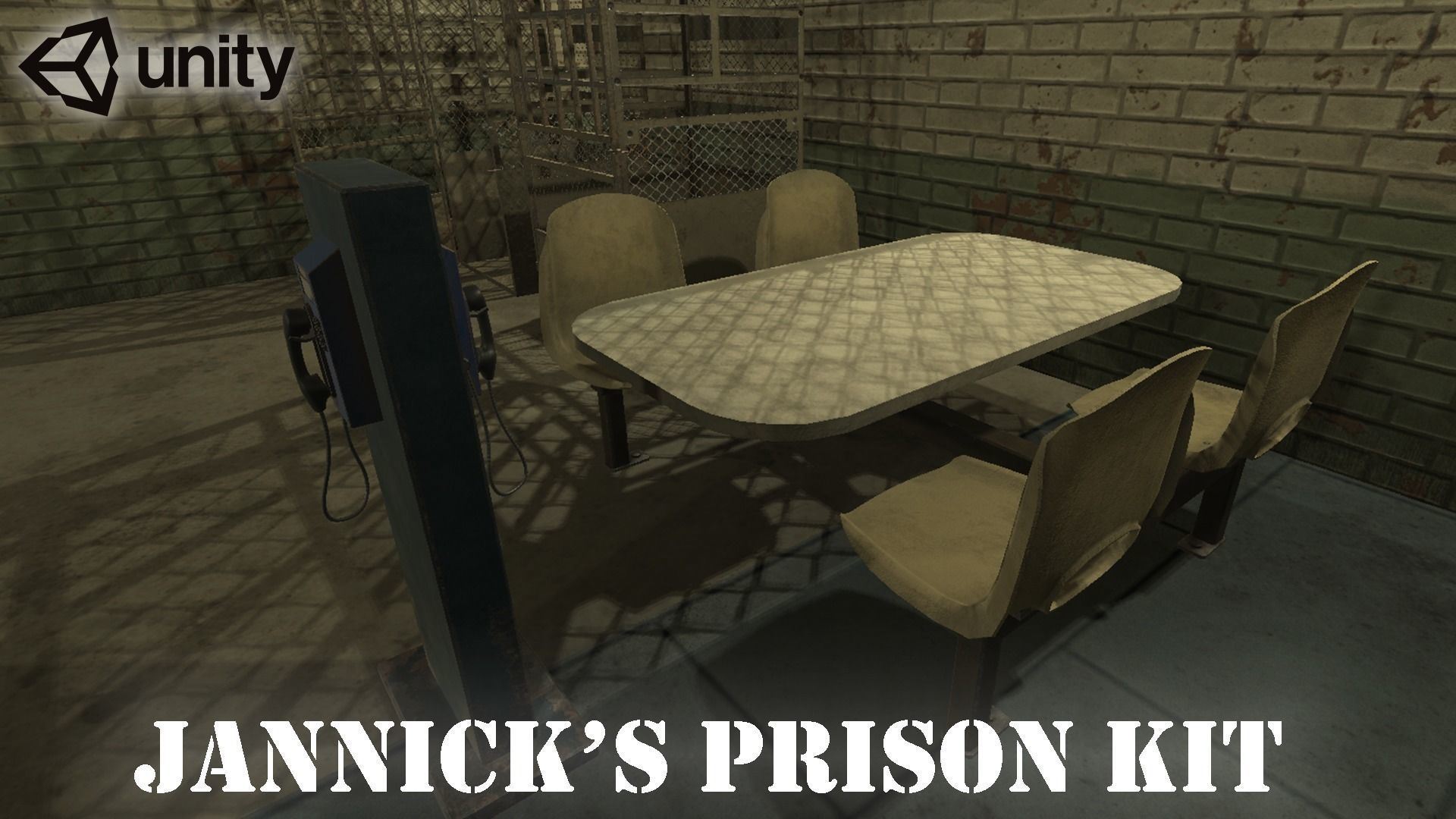 3D model Prison Kit VR / AR / low-poly | CGTrader