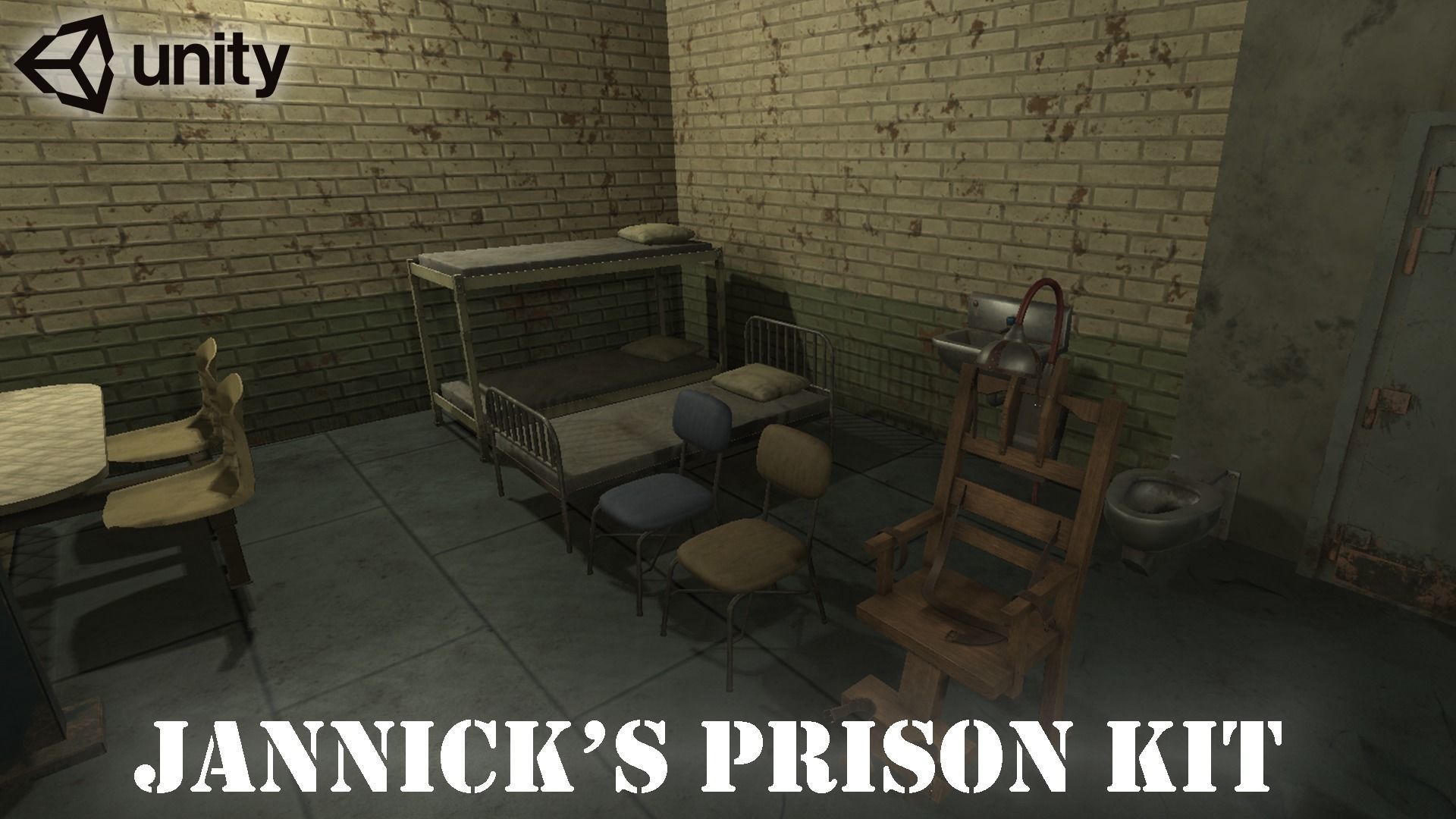 3D model Prison Kit VR / AR / low-poly | CGTrader