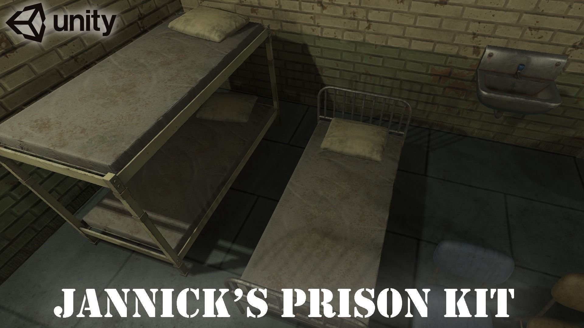 3D model Prison Kit VR / AR / low-poly | CGTrader