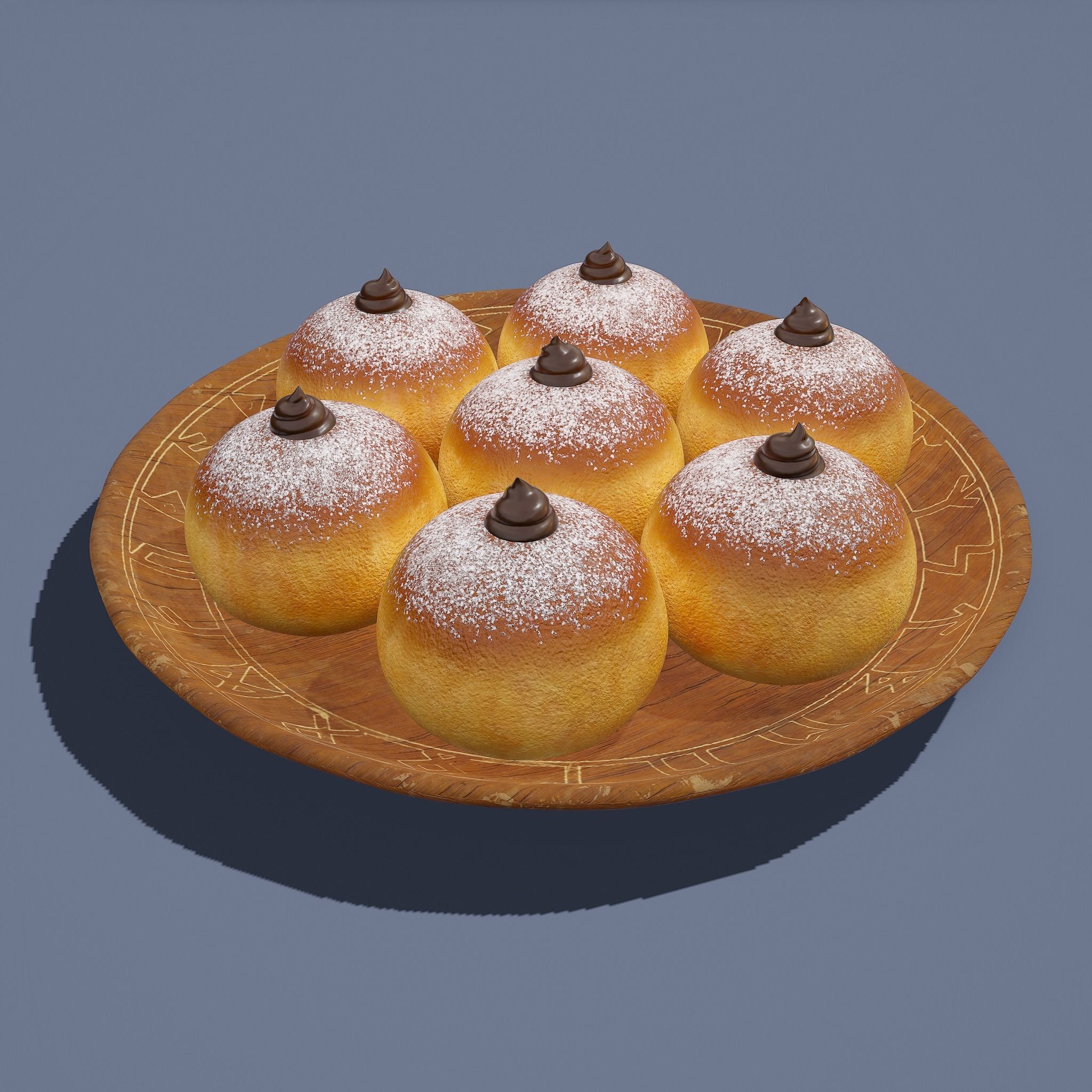 3D model Medieval Pastry VR / AR / low-poly | CGTrader