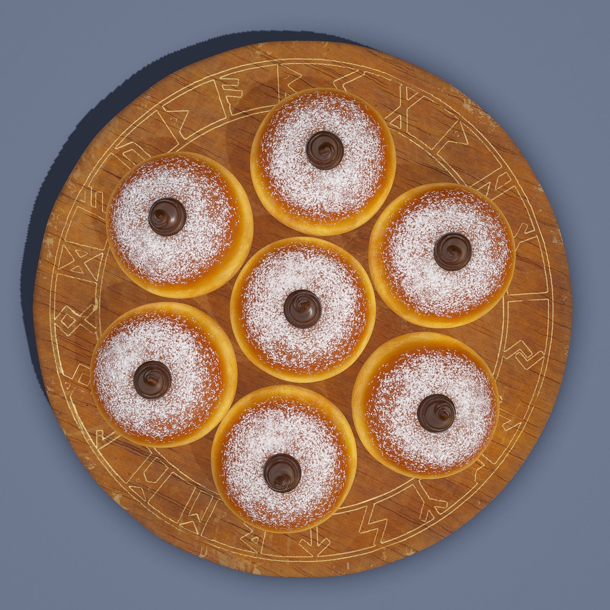 3D model Medieval Pastry VR / AR / low-poly | CGTrader