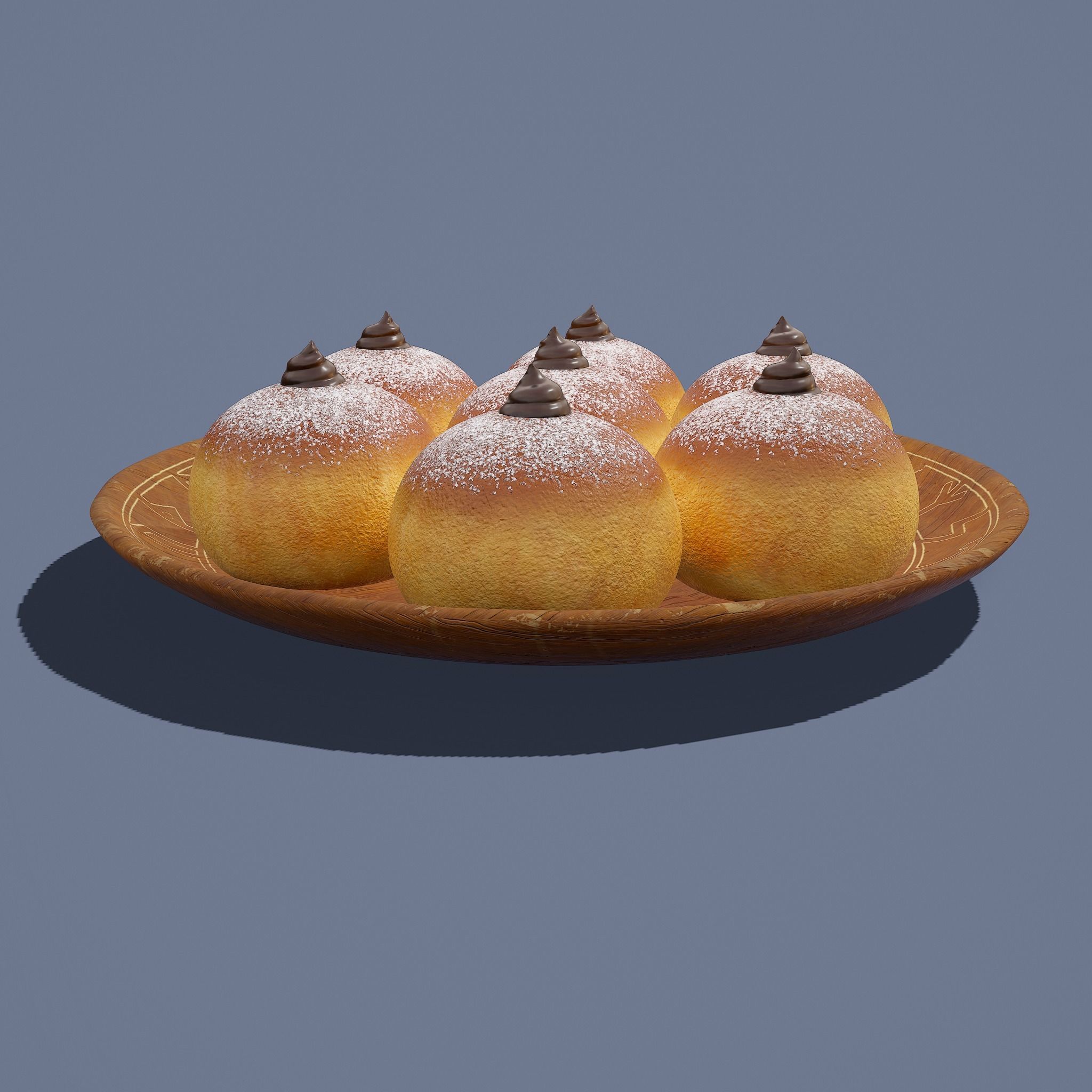 3D model Medieval Pastry VR / AR / low-poly | CGTrader