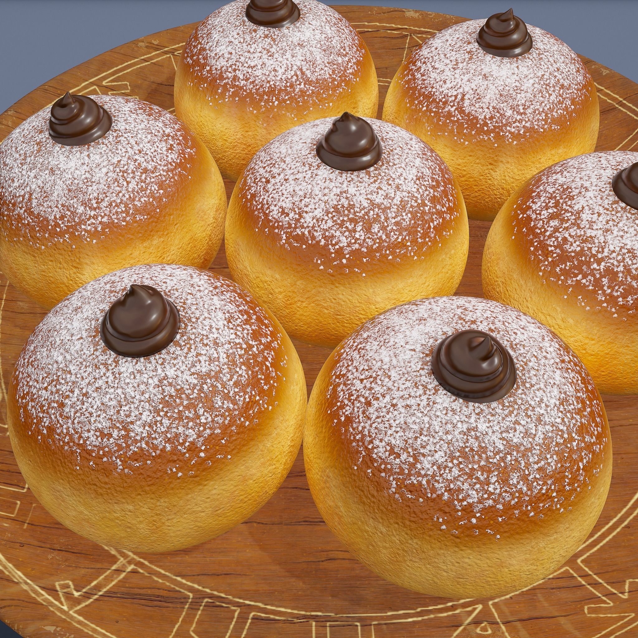 3D model Medieval Pastry VR / AR / low-poly | CGTrader