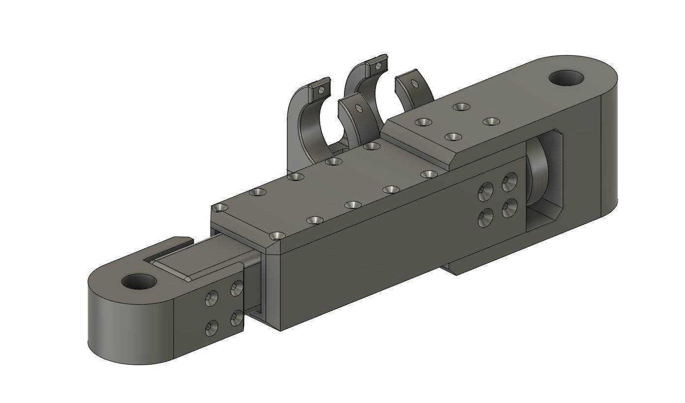 3D-printable linear actuator 3D model 3D printable | CGTrader