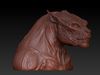 Lycan Head bust open and closed mouth 3D model | CGTrader