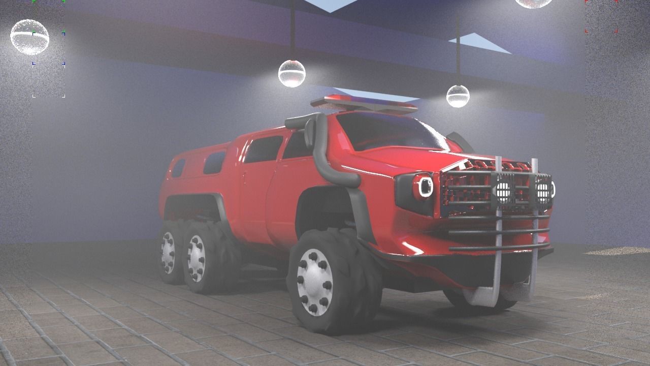 3D model dimber car VR / AR / low-poly | CGTrader