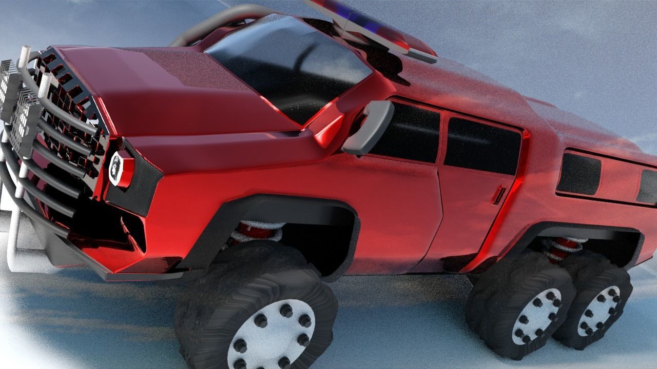 3D model dimber car VR / AR / low-poly | CGTrader