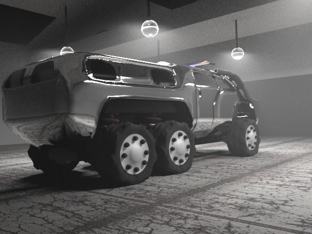 3D model dimber car VR / AR / low-poly | CGTrader