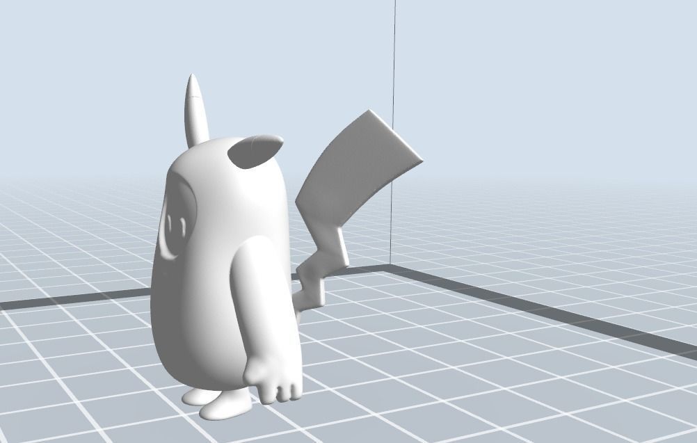 Fall guys Pikachu costume 3D model 3D printable | CGTrader