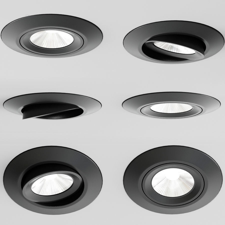 Casing Led Spotlight 3D model | CGTrader