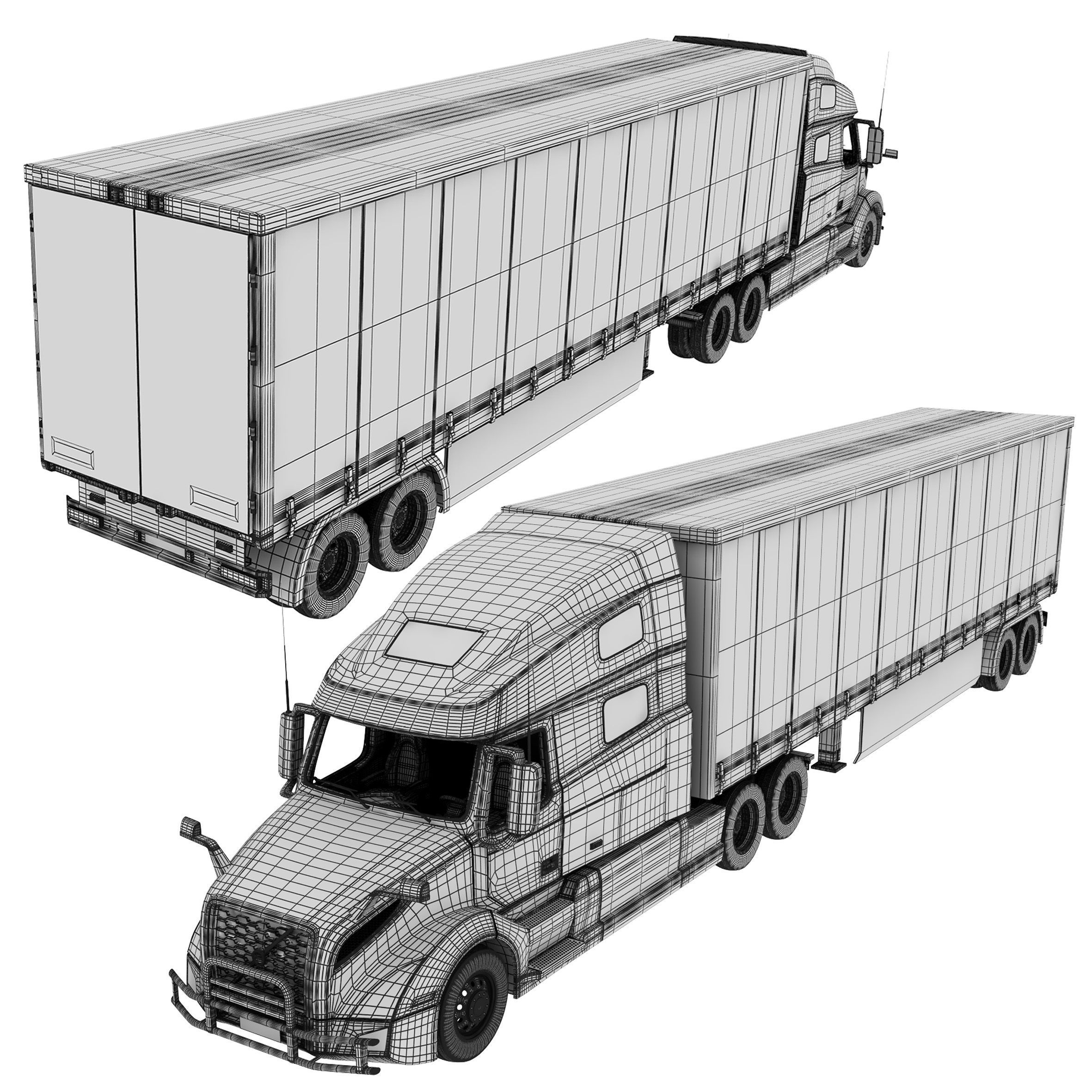 volvo vnl 3D model | CGTrader