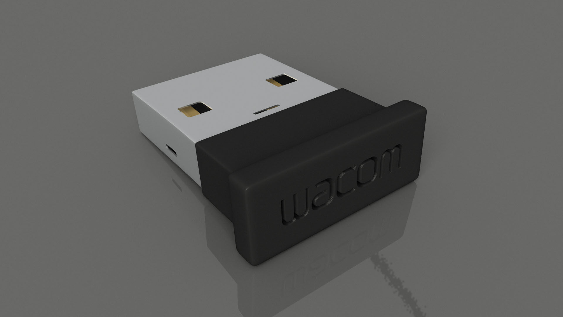 Usb receiver Wacom tablet free 3D model | CGTrader