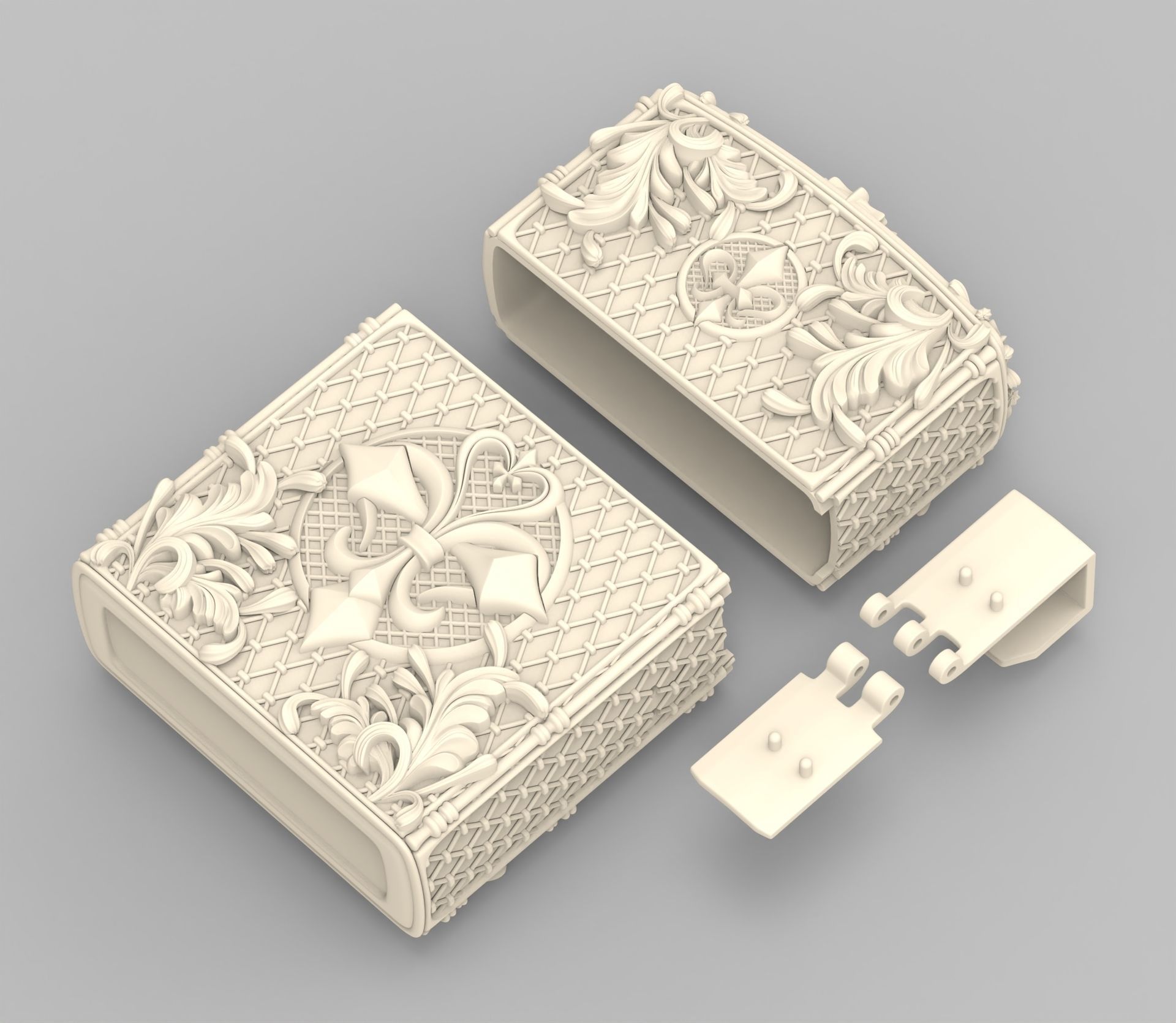 Zippo lighter Luceo non uro 3D model 3D printable | CGTrader