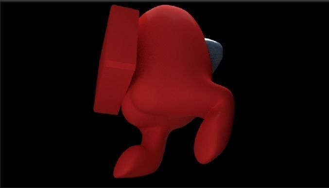3D model among us creature VR / AR / low-poly | CGTrader