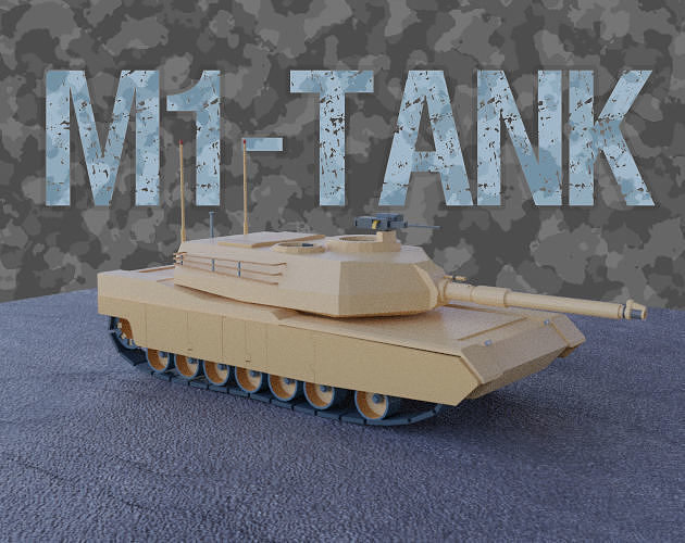 M1 Tank - Asset free VR / AR / low-poly 3D model | CGTrader