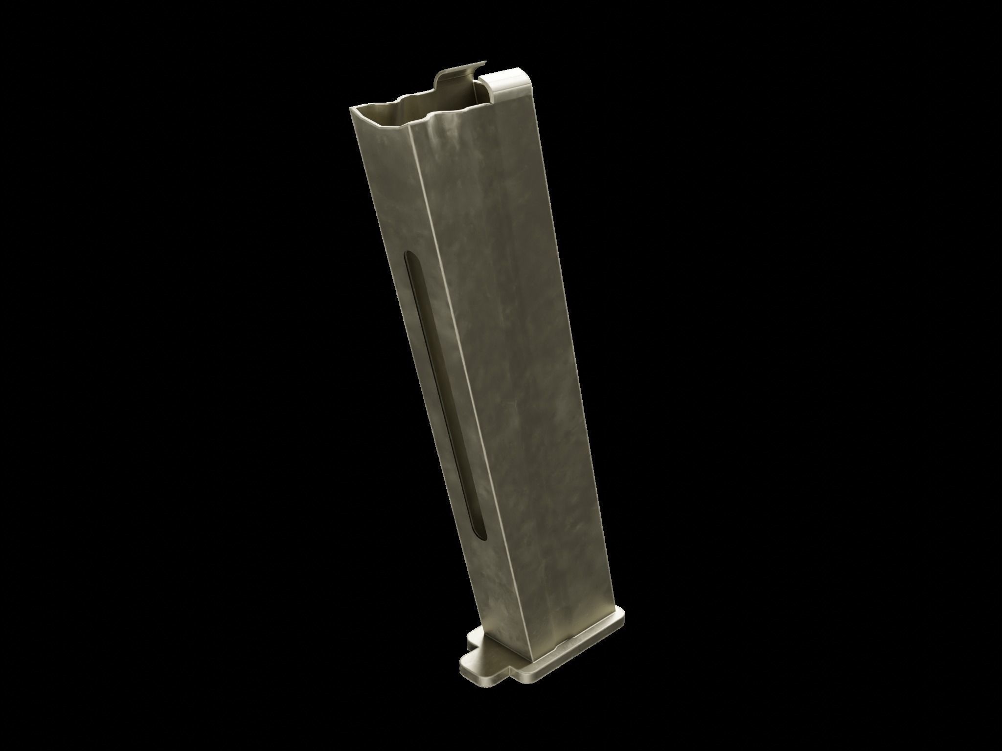 3D model Lercker Pistol - 25ACP Italian Open Bolt Machine Pistol VR ...