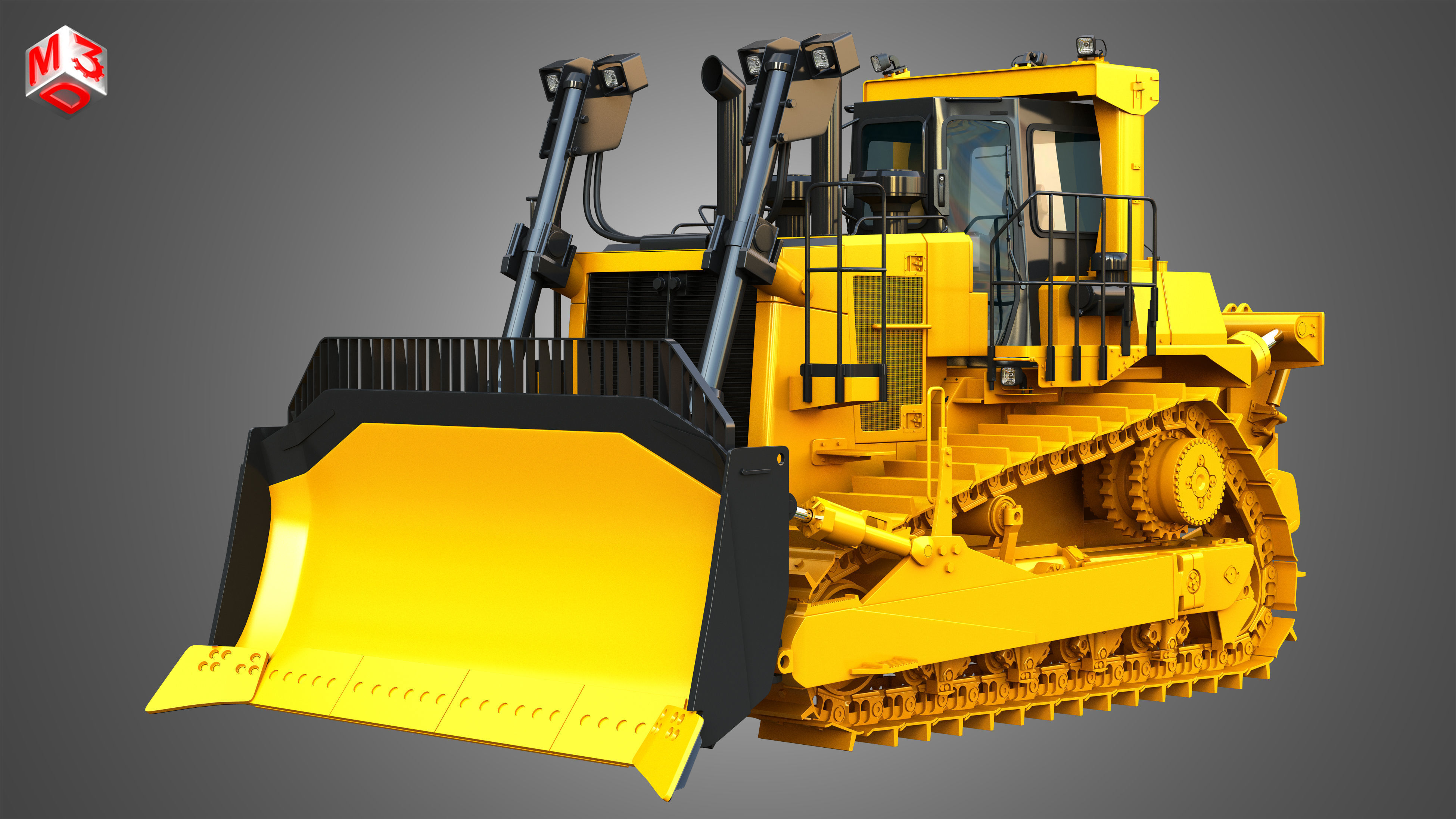 D10T2 - Dozer 3D model | CGTrader