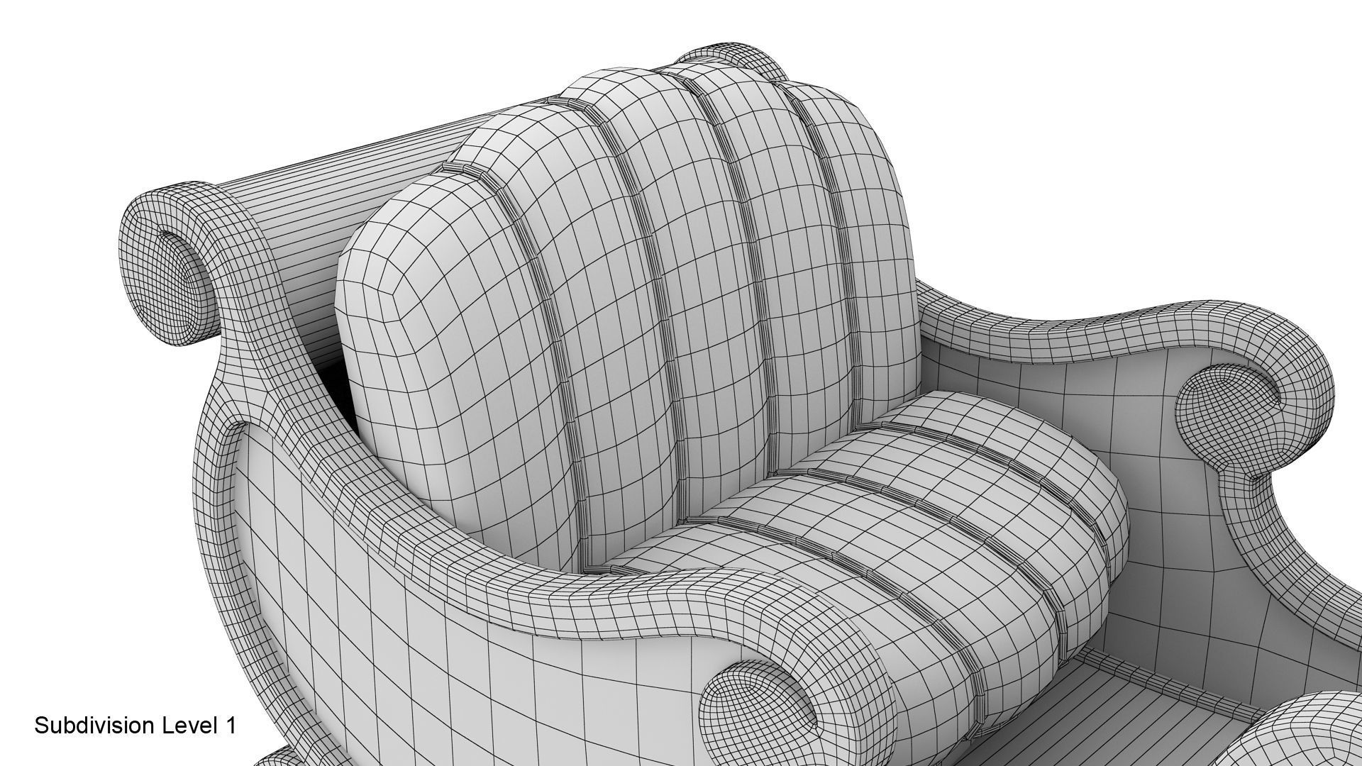Santa sleigh 3D model | CGTrader