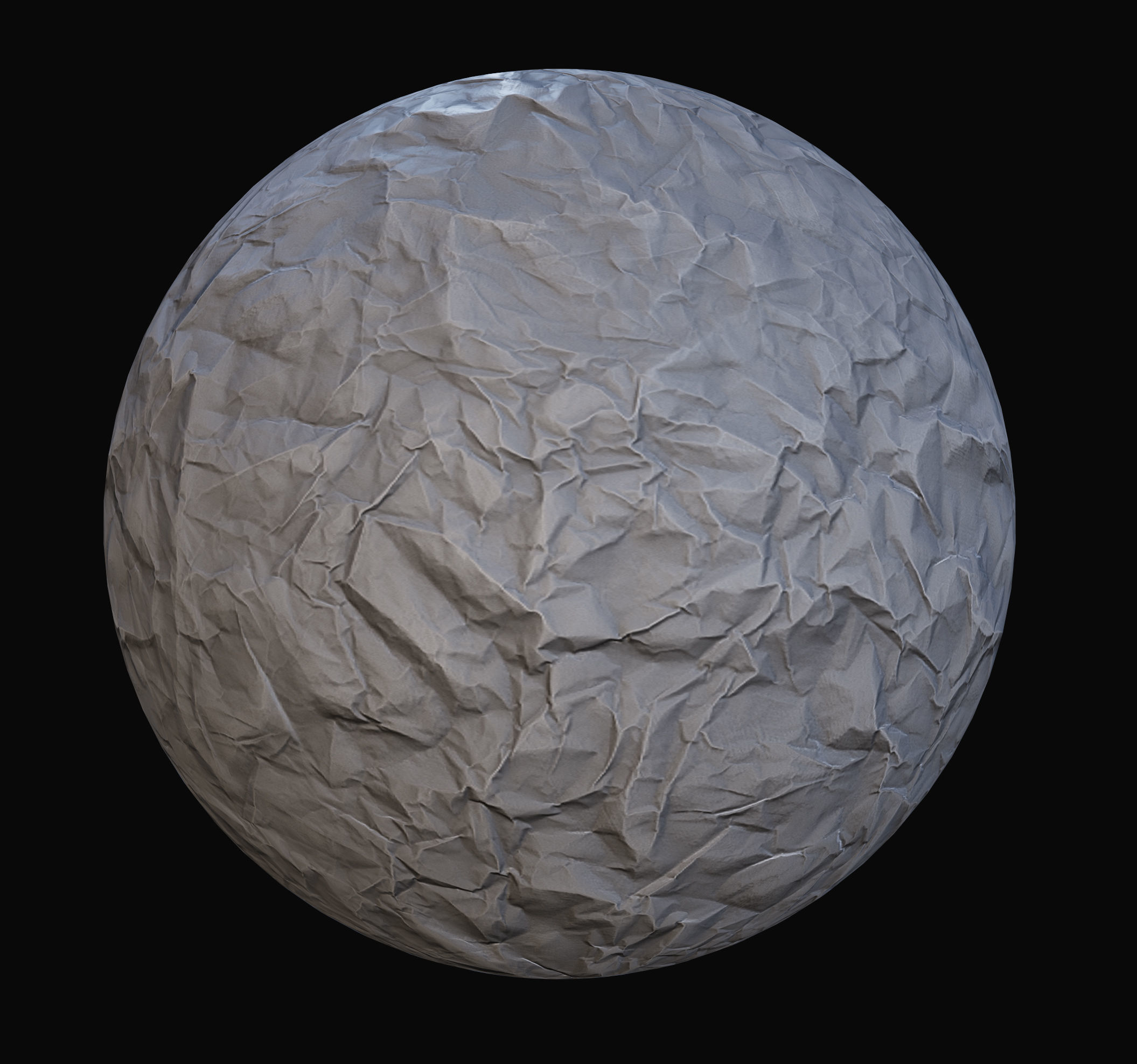 Wrinkled paper tilling material and 12 Alphas for Zbrush Texture | CGTrader