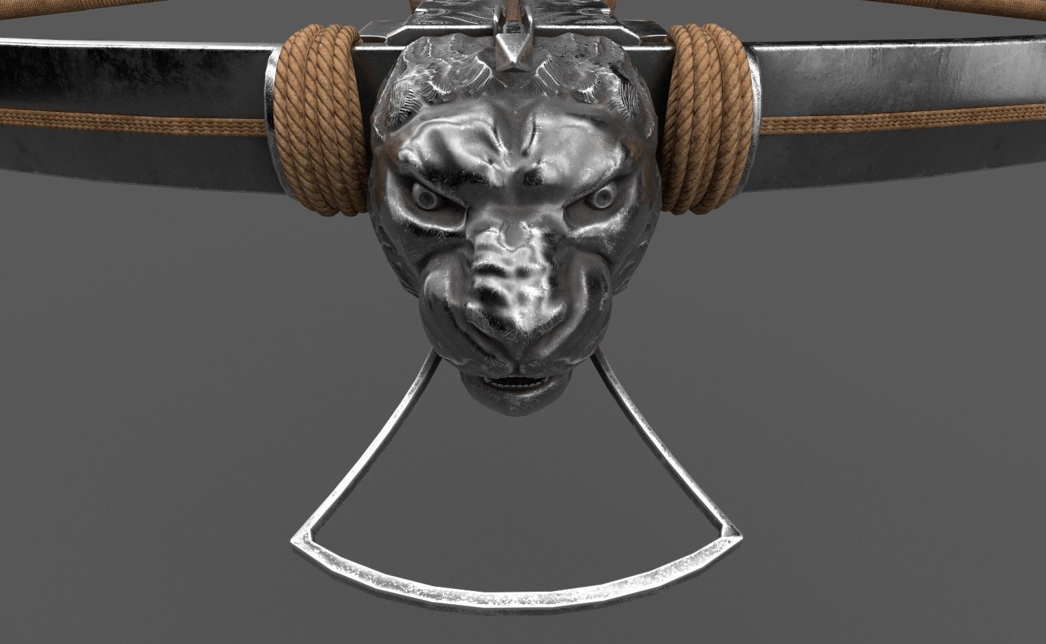 3D model Bow of hercules VR / AR / low-poly | CGTrader