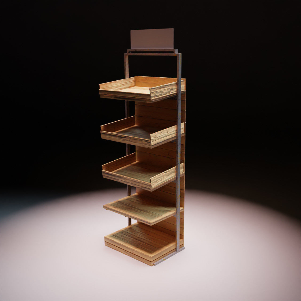 The Display Rack free VR / AR / low-poly 3D model | CGTrader