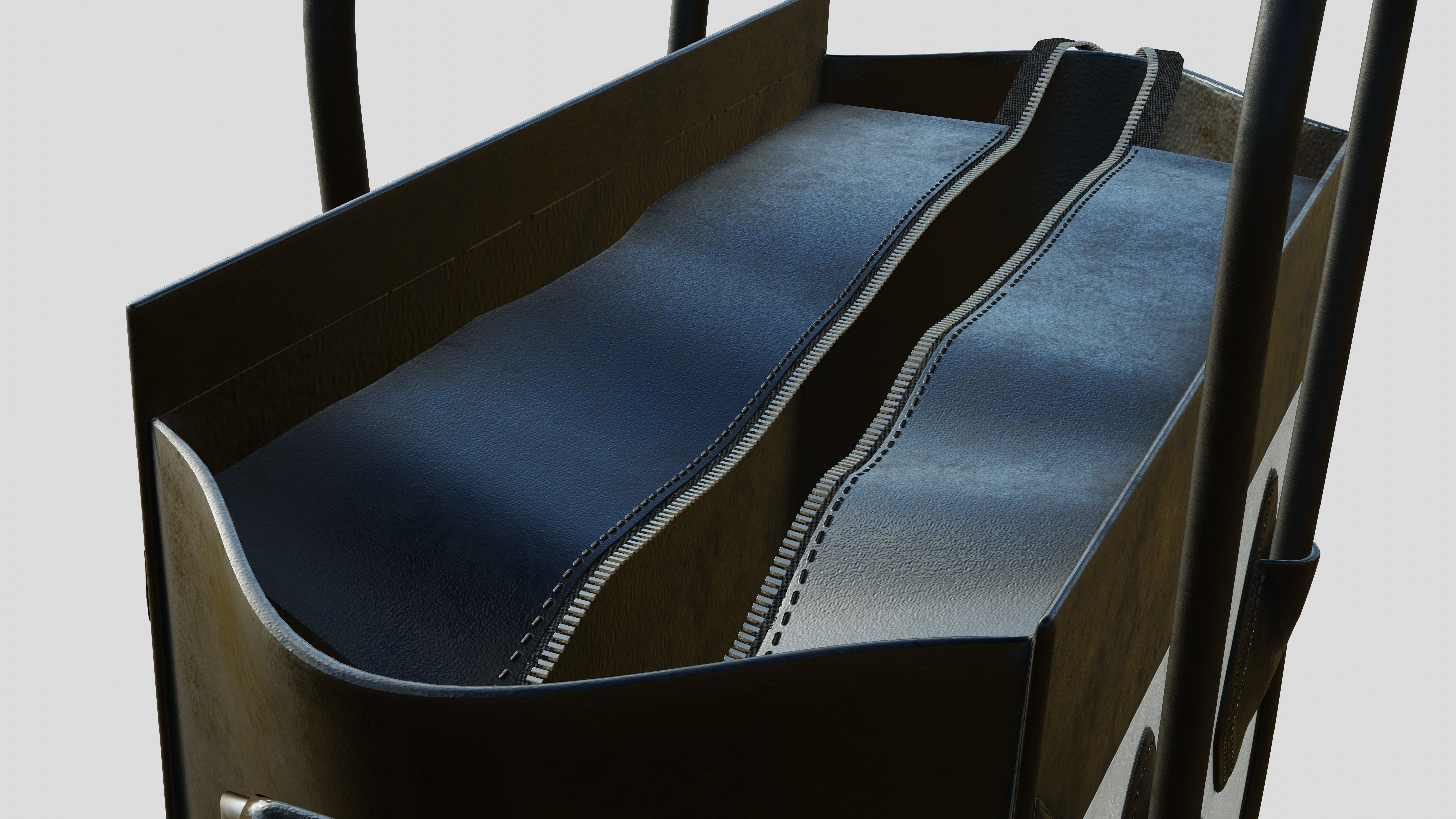 Handbag tote bag 3D model | CGTrader