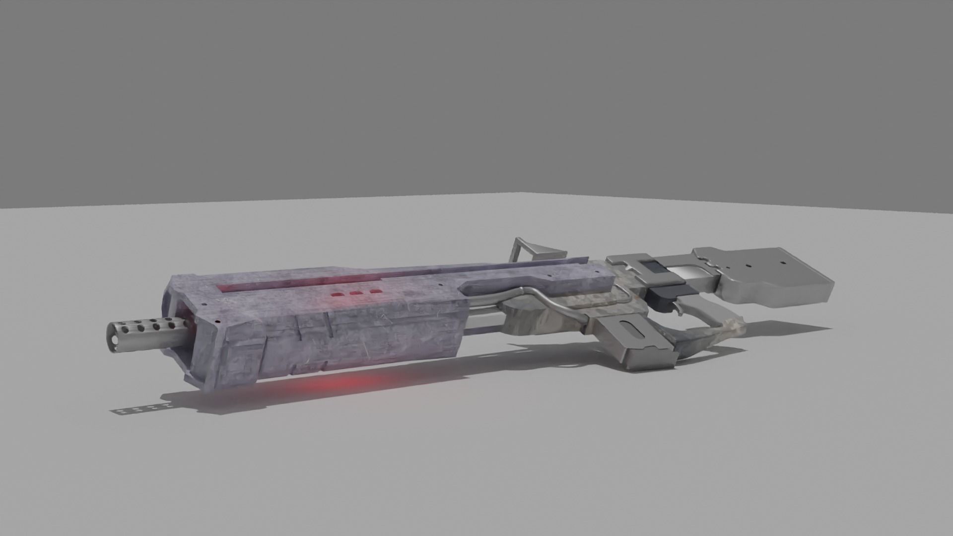 Sci fi Gun free VR / AR / low-poly 3D model | CGTrader