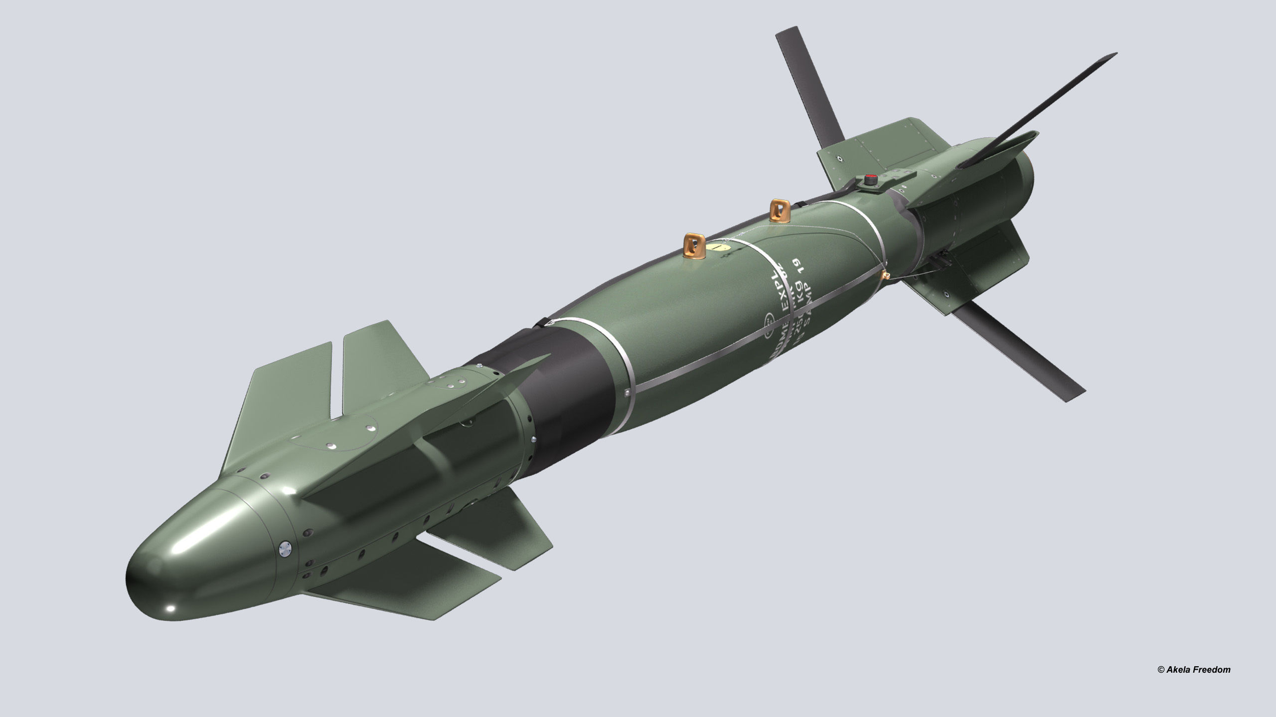 AASM 250 HAMMER 3D model animated | CGTrader