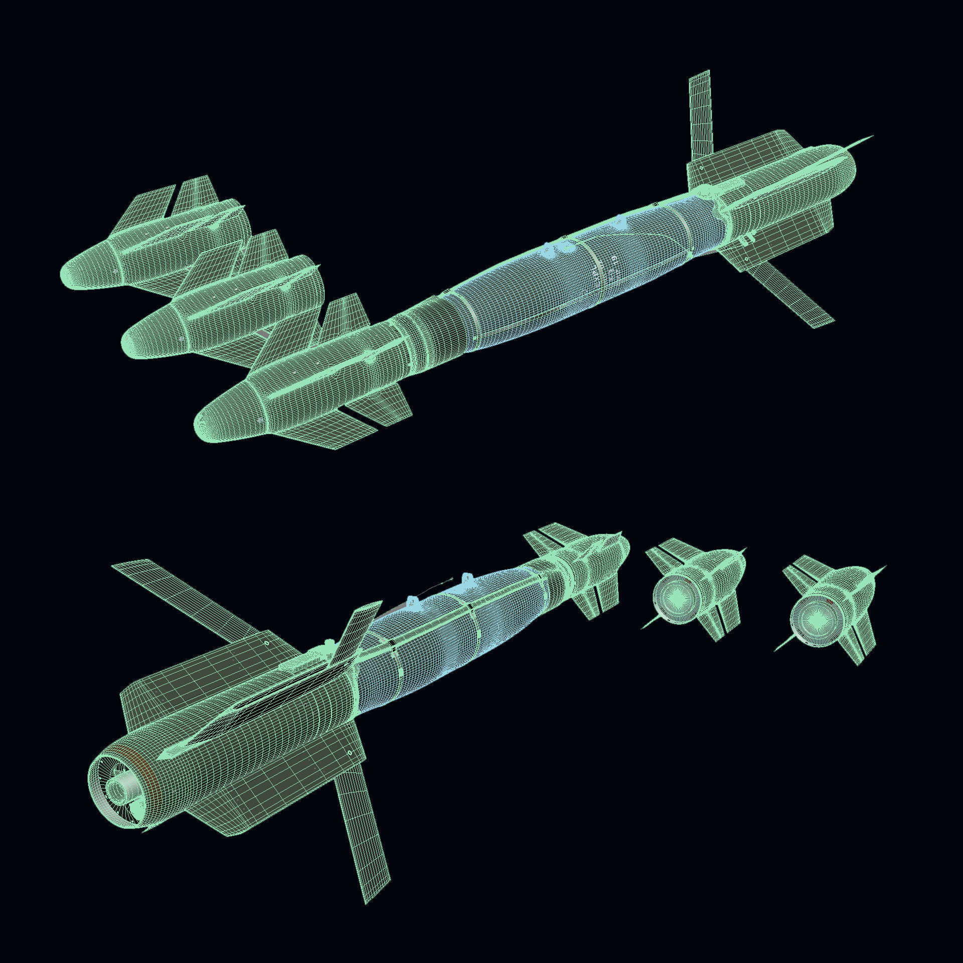 AASM 250 HAMMER 3D model animated | CGTrader