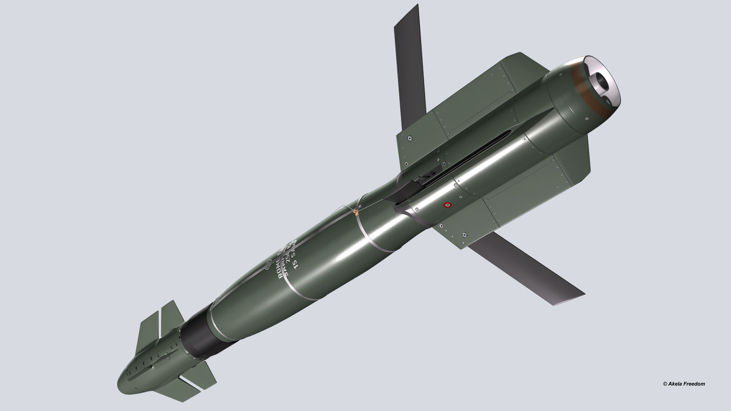 AASM 250 HAMMER 3D model animated | CGTrader