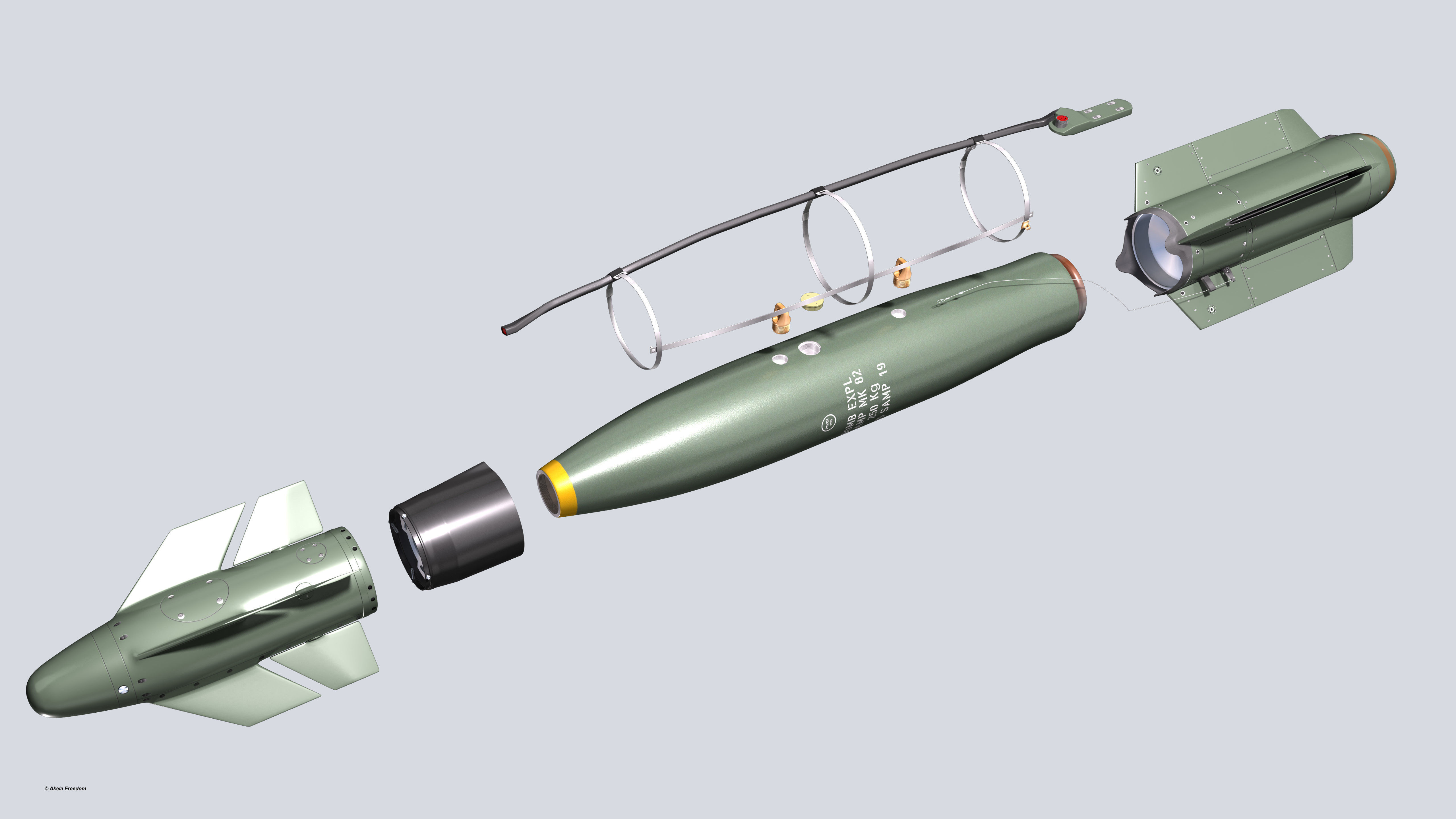 AASM 250 HAMMER 3D model animated | CGTrader