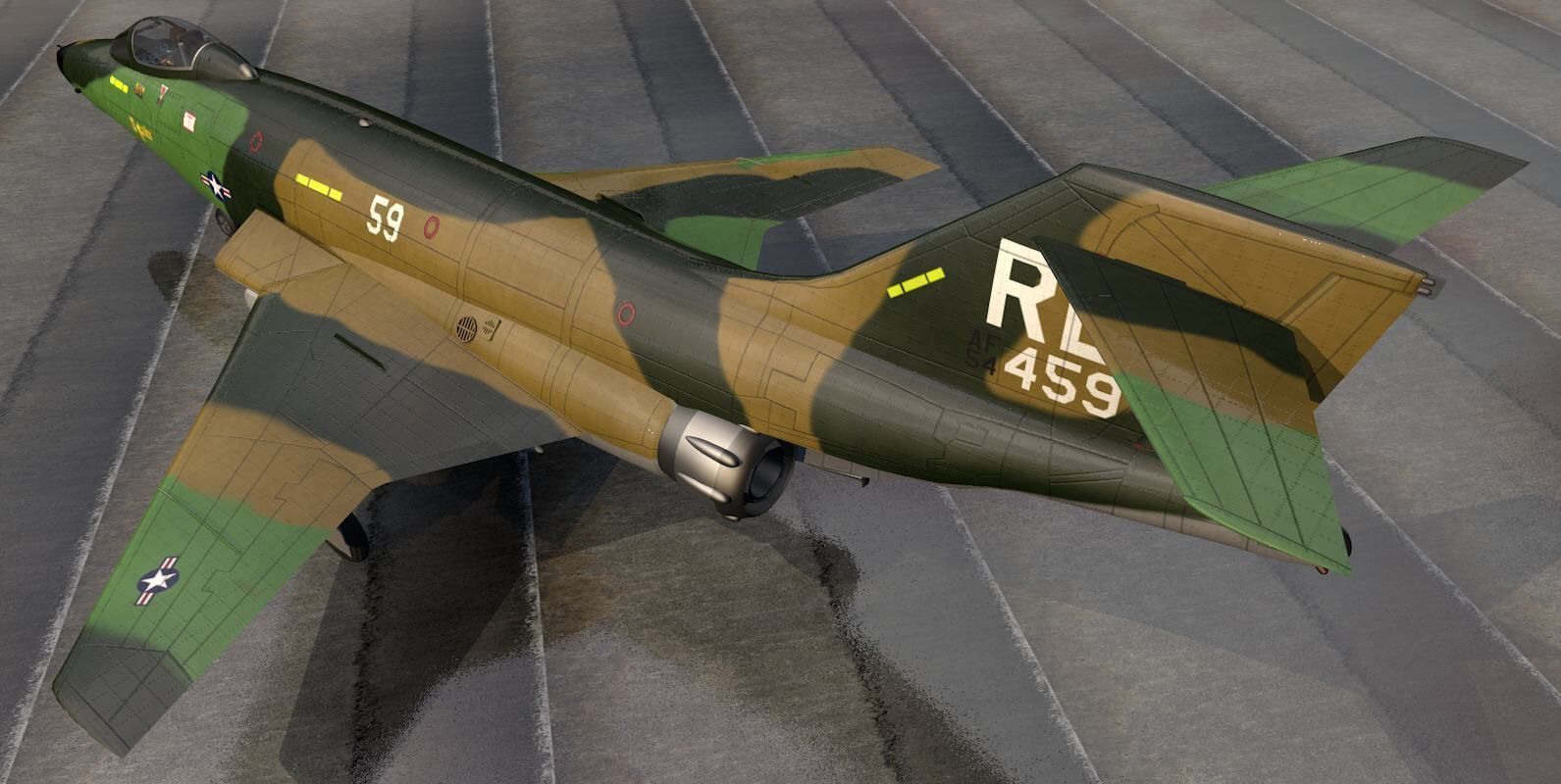 McDonnell RF-101G Voodoo 3D model | CGTrader