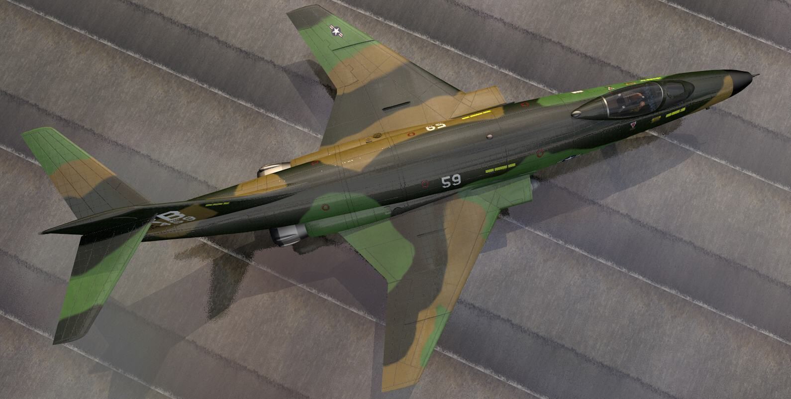 McDonnell RF-101G Voodoo 3D model | CGTrader