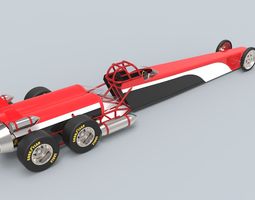 Dragster 3D Models | Download 3D Dragster files | CGTrader.com