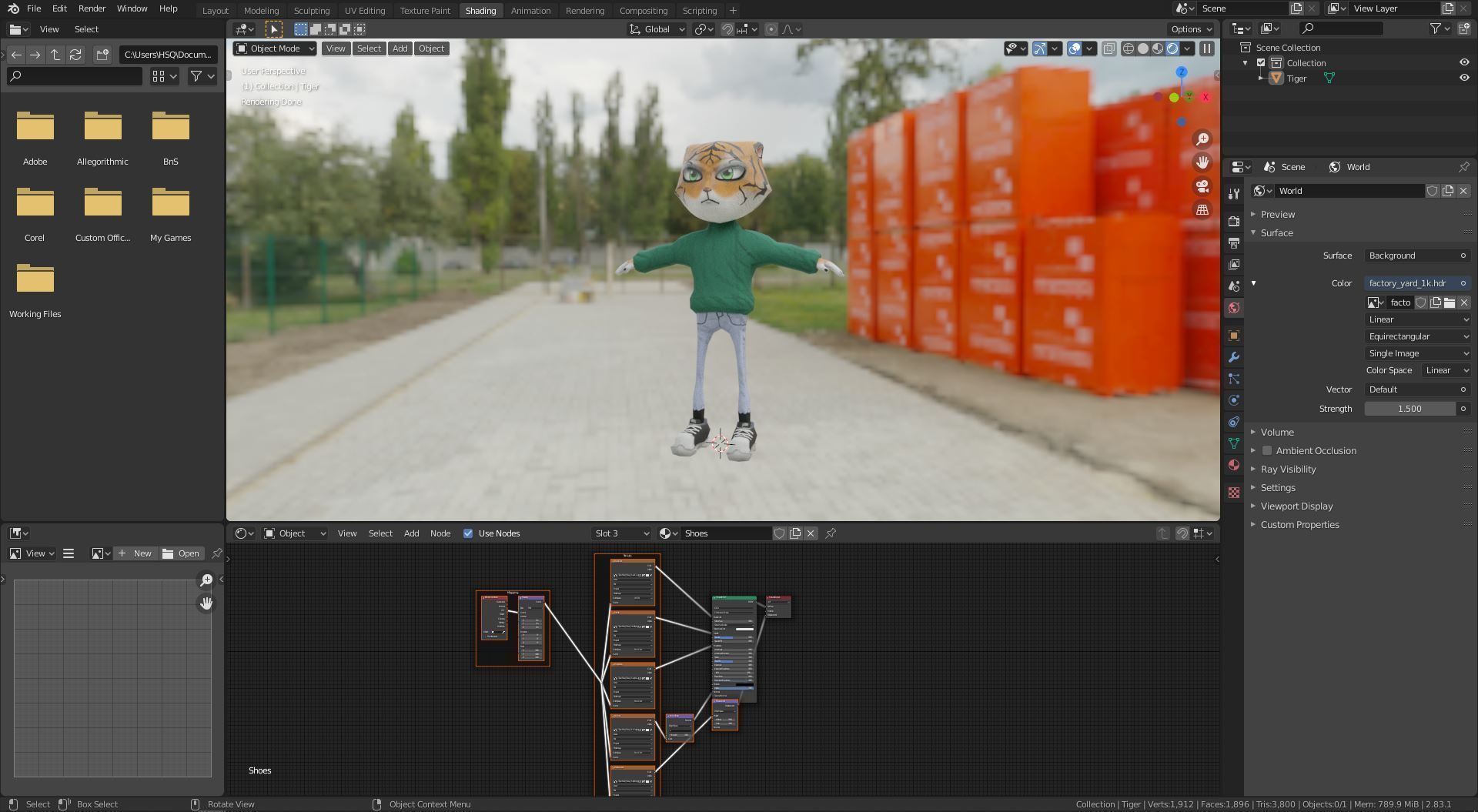 Low Poly Stylish Animal - Wildcat Pack free VR / AR / low-poly 3D model ...