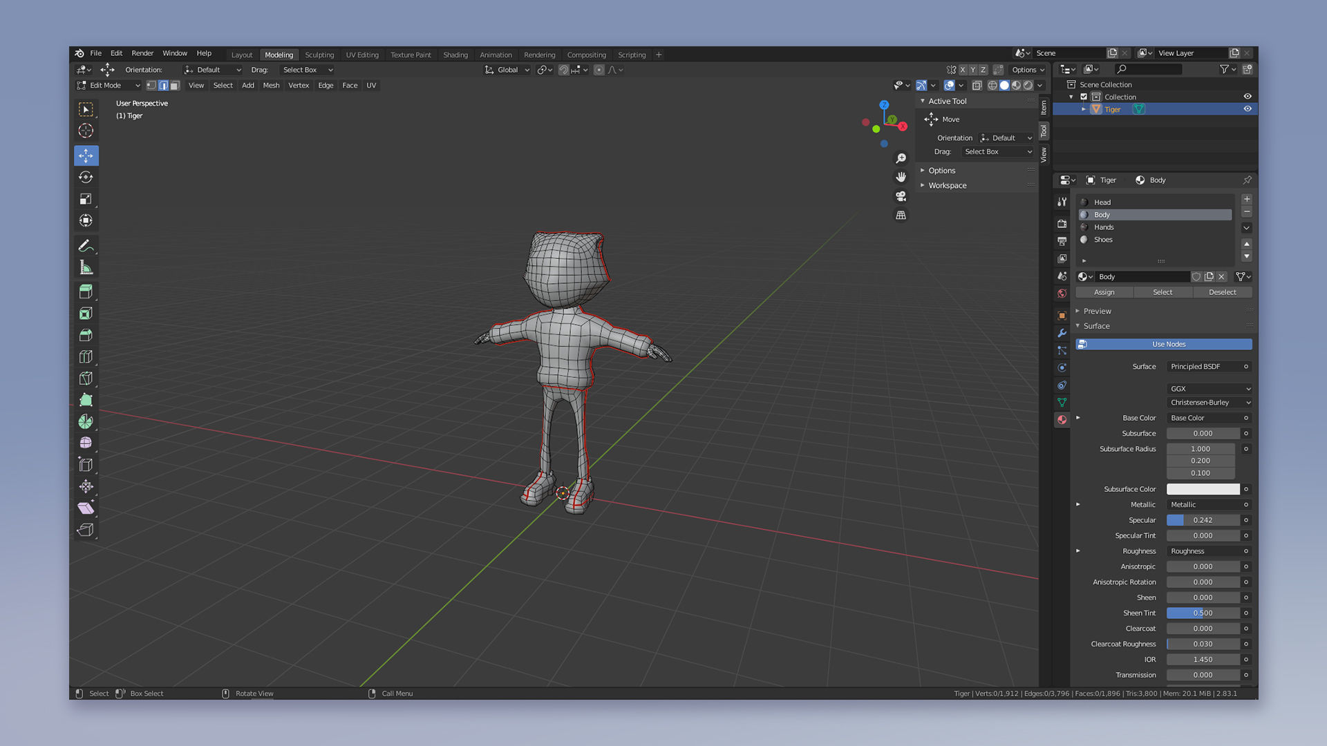 Low Poly Stylish Animal - Wildcat Pack free VR / AR / low-poly 3D model ...
