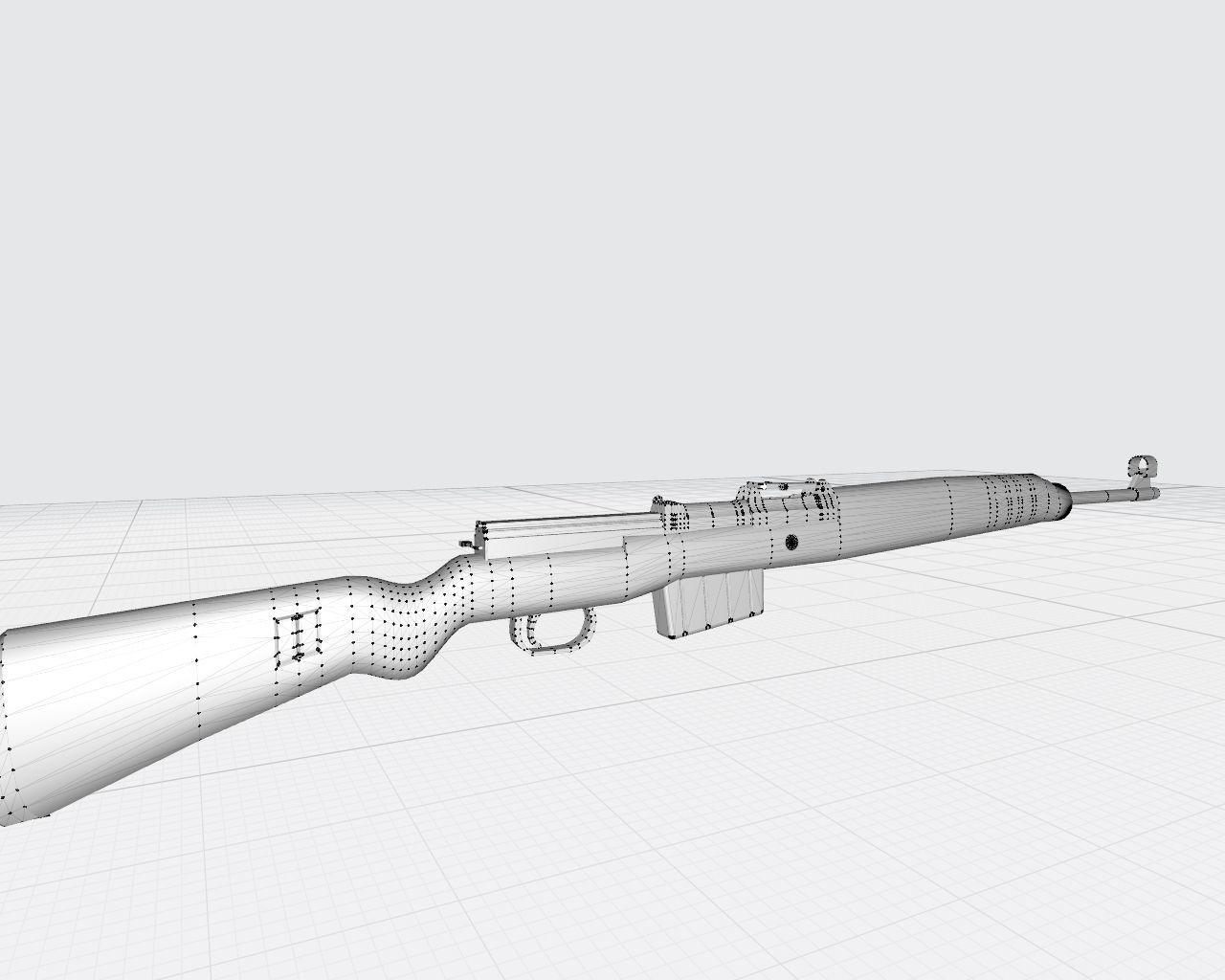 3D model Gun Model with 4K textures Gewehr 43 VR / AR / low-poly | CGTrader