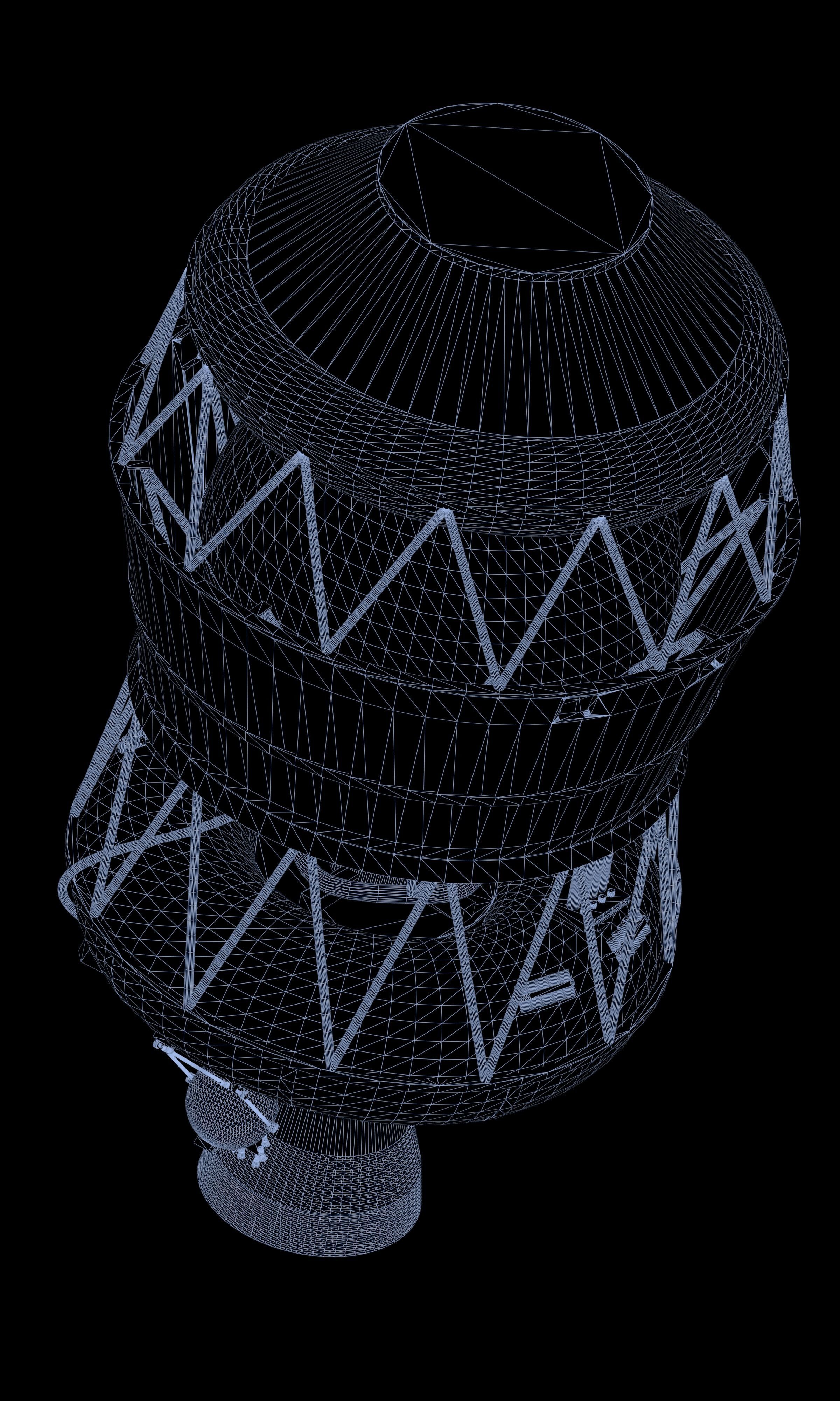 Blok DM upper stage 3D model | CGTrader