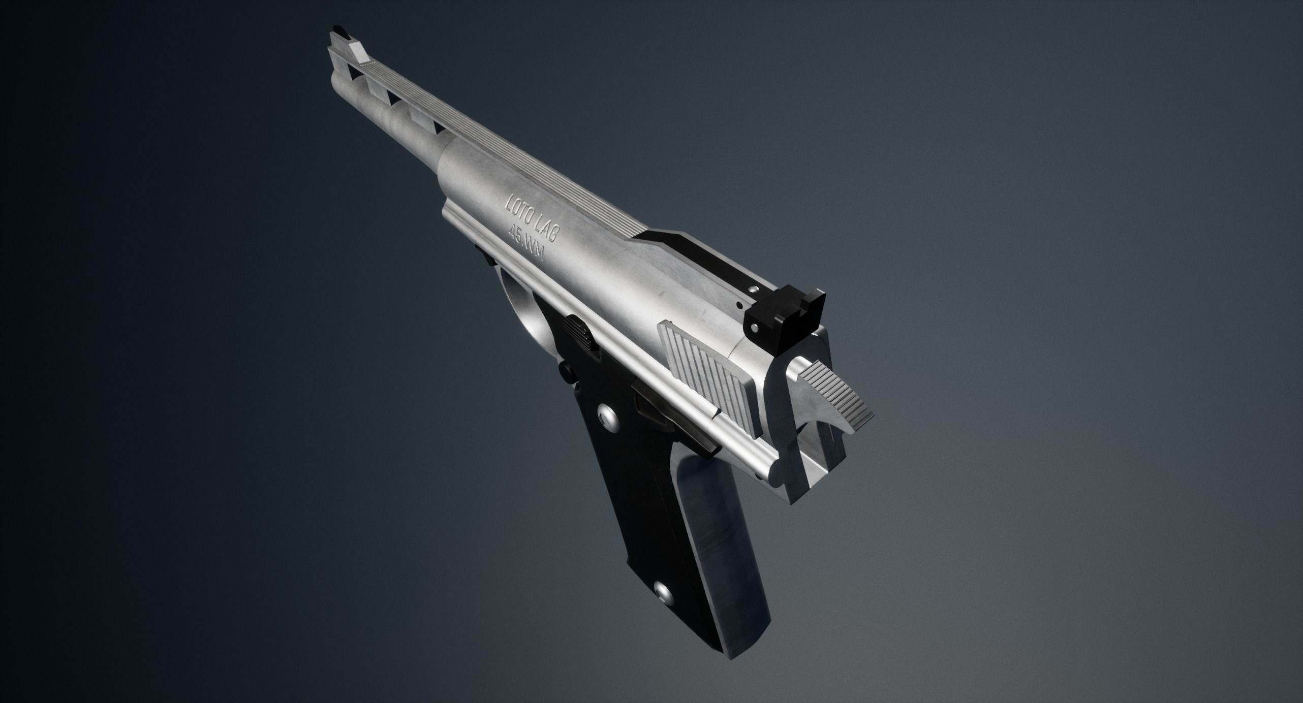 3D model Automag 45WM PBR VR / AR / low-poly | CGTrader