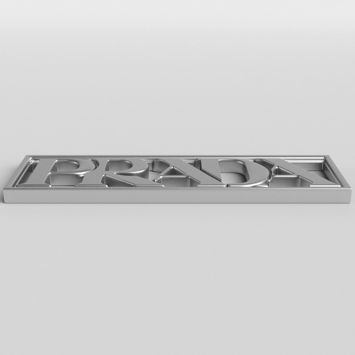 Prada Logo 3D model | CGTrader