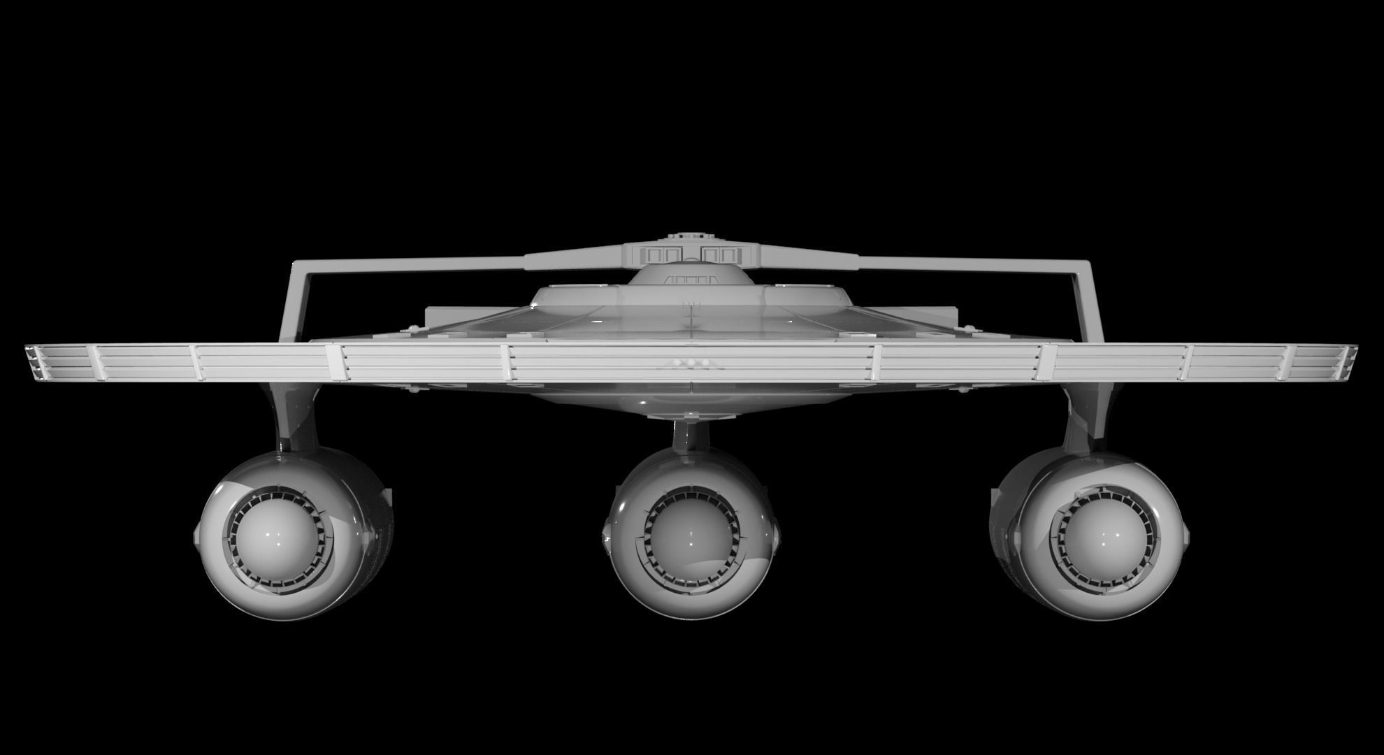 Star Trek USS Armstrong 3D Model NCC-1769 2009 Film 3D model | CGTrader