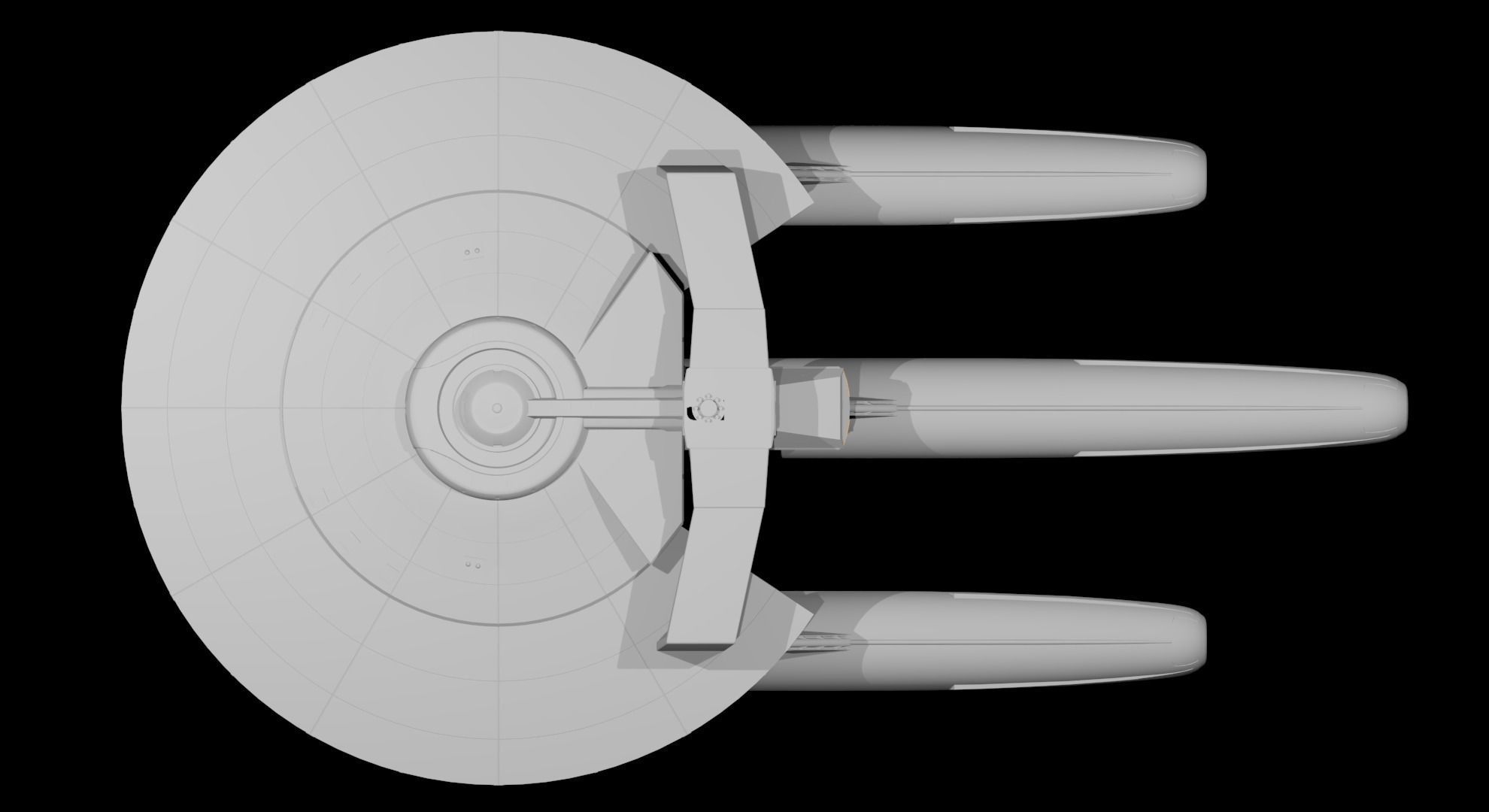 Star Trek USS Armstrong 3D Model NCC-1769 2009 Film 3D model | CGTrader