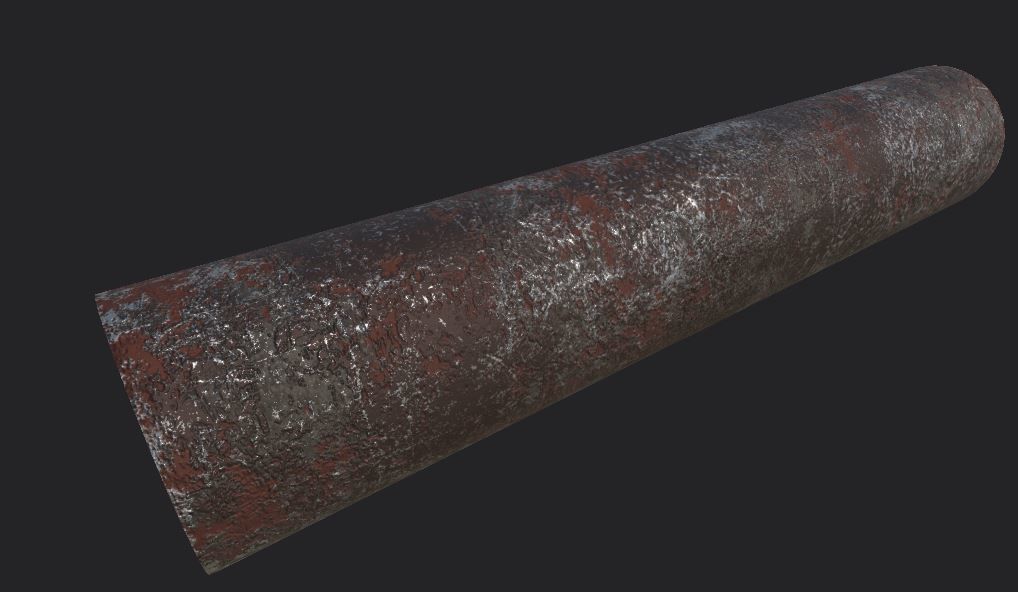 3D model hard rusty metal VR / AR / low-poly | CGTrader