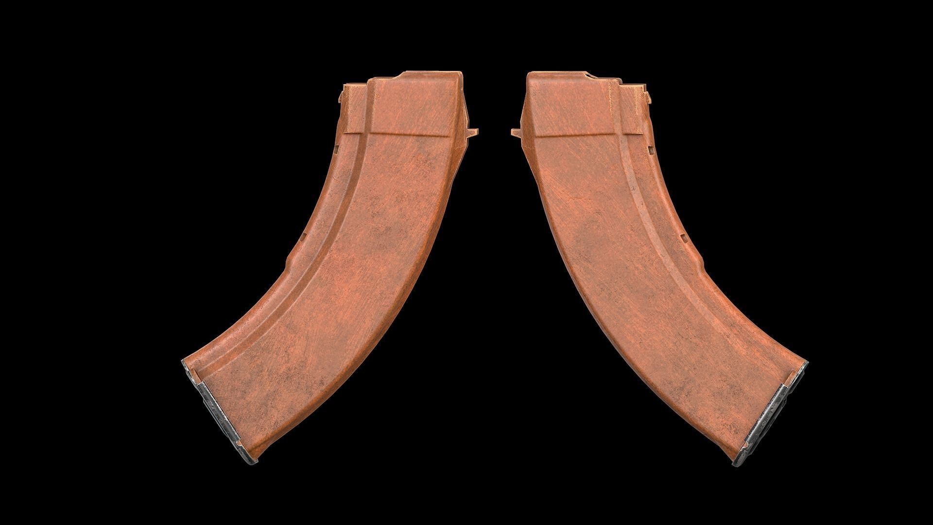 3D model AK - Magazine -Bakelite VR / AR / low-poly | CGTrader