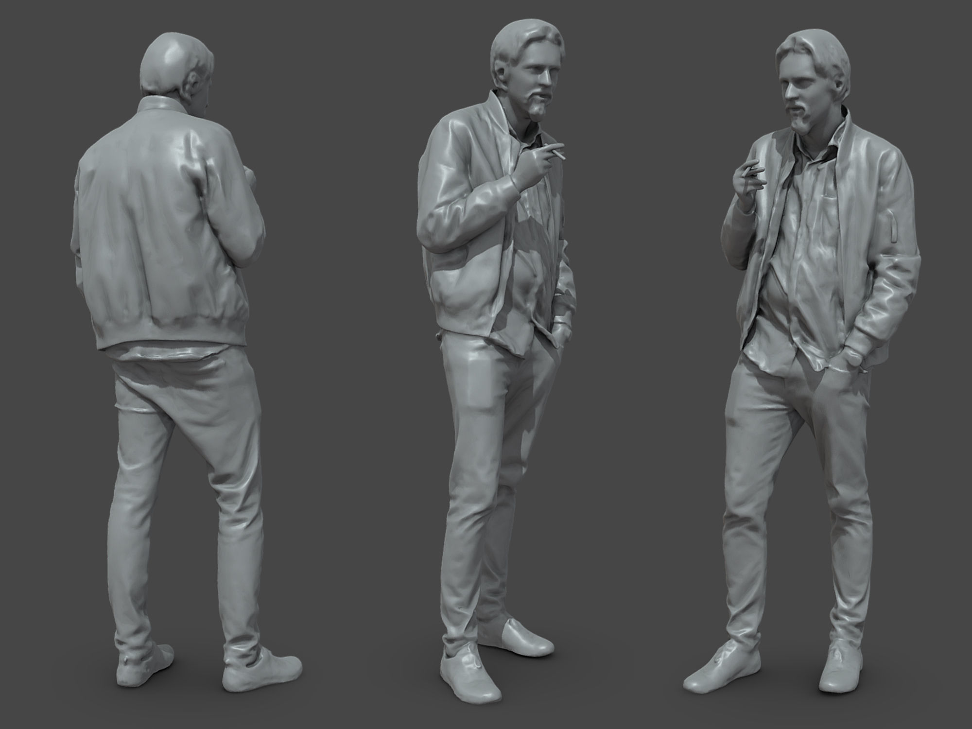 Stylized Man Character 3D model | CGTrader